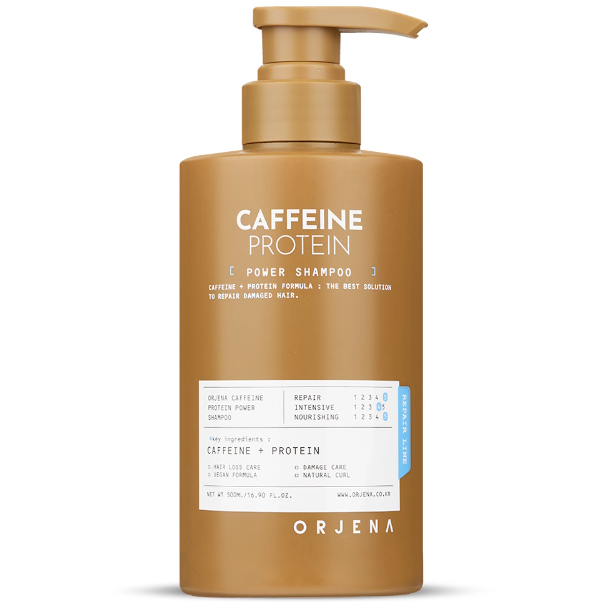 Orjena Caffeine Protein Power Shampoo | NTUC FairPrice