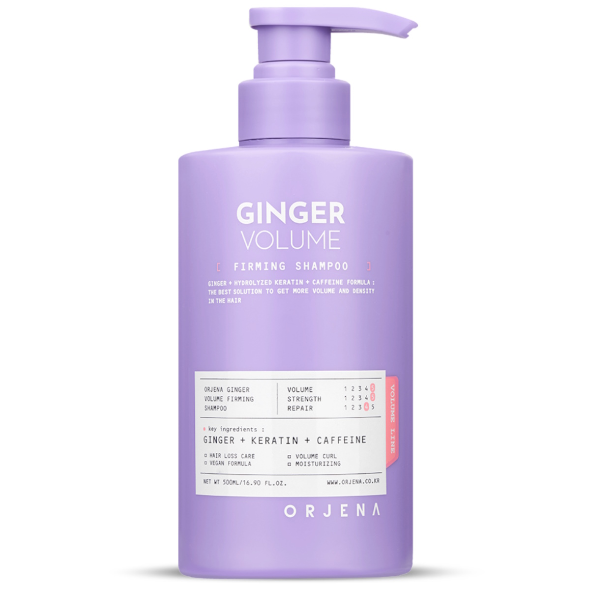 Orjena Ginger Volume Firming Shampoo | NTUC FairPrice
