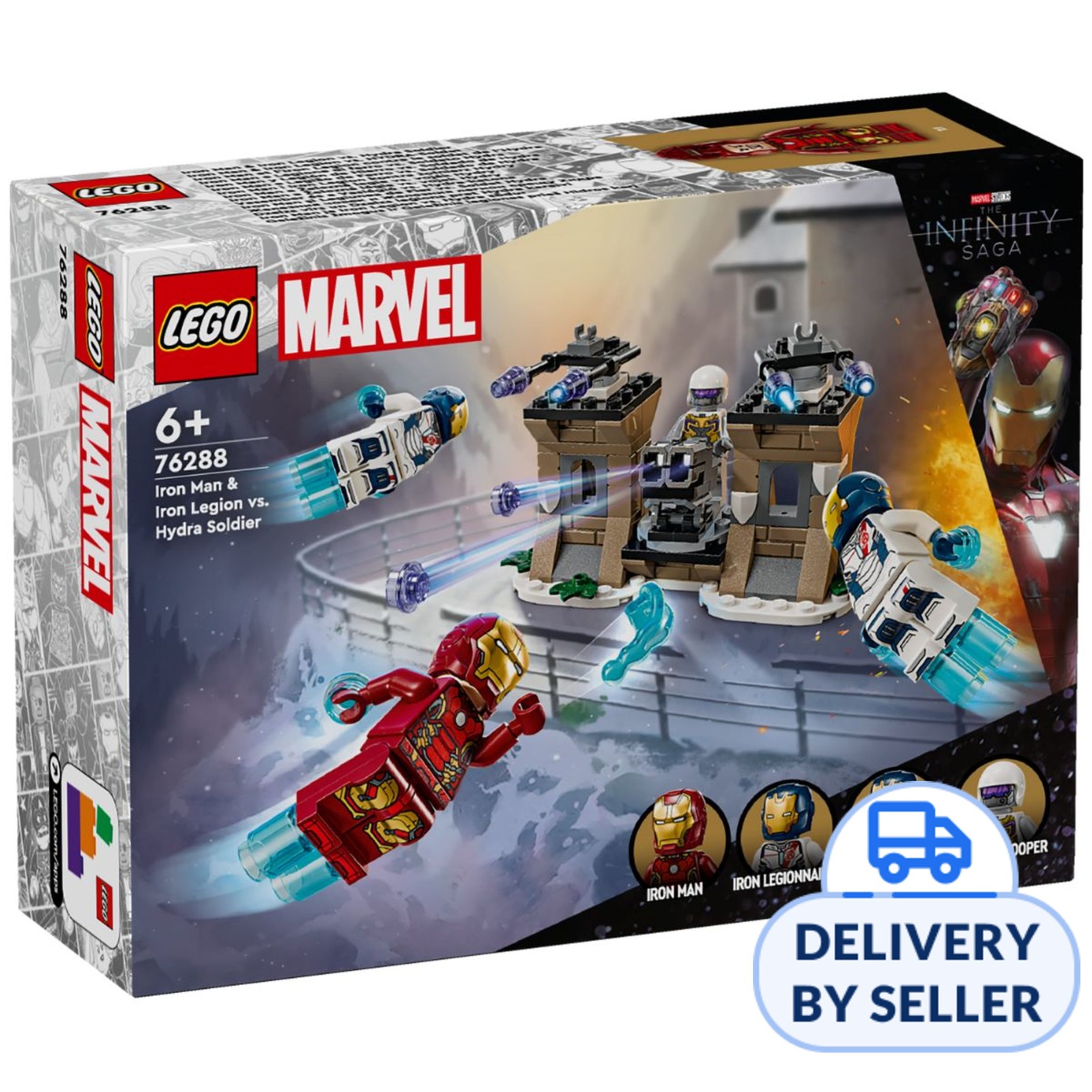 LEGO 76288 Marvel Iron Man & Iron Legion vs. Hydra Soldier | NTUC FairPrice