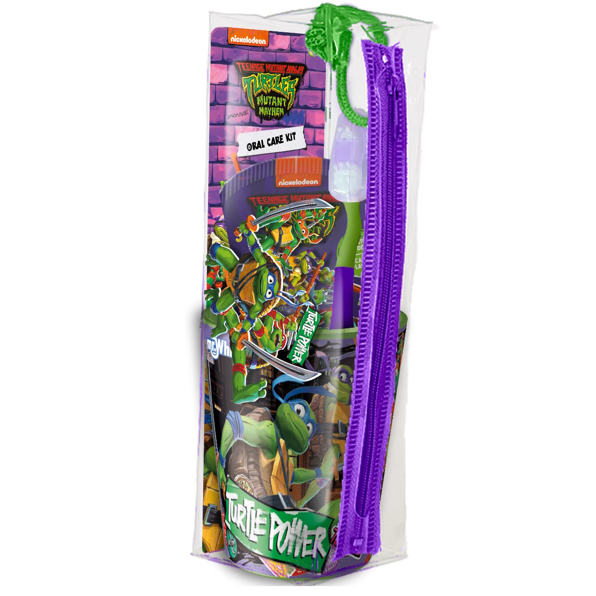 Mr White Ninjia Turtles Travel Kit Toothbrush With Toothpaste | NTUC ...