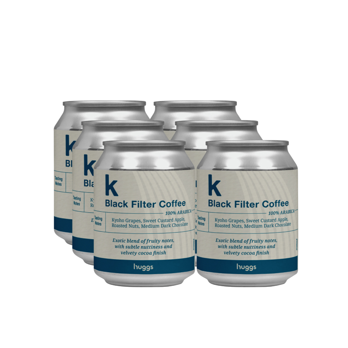 Huggs Coffee Seasonal K-Blend Canned Brew | NTUC FairPrice