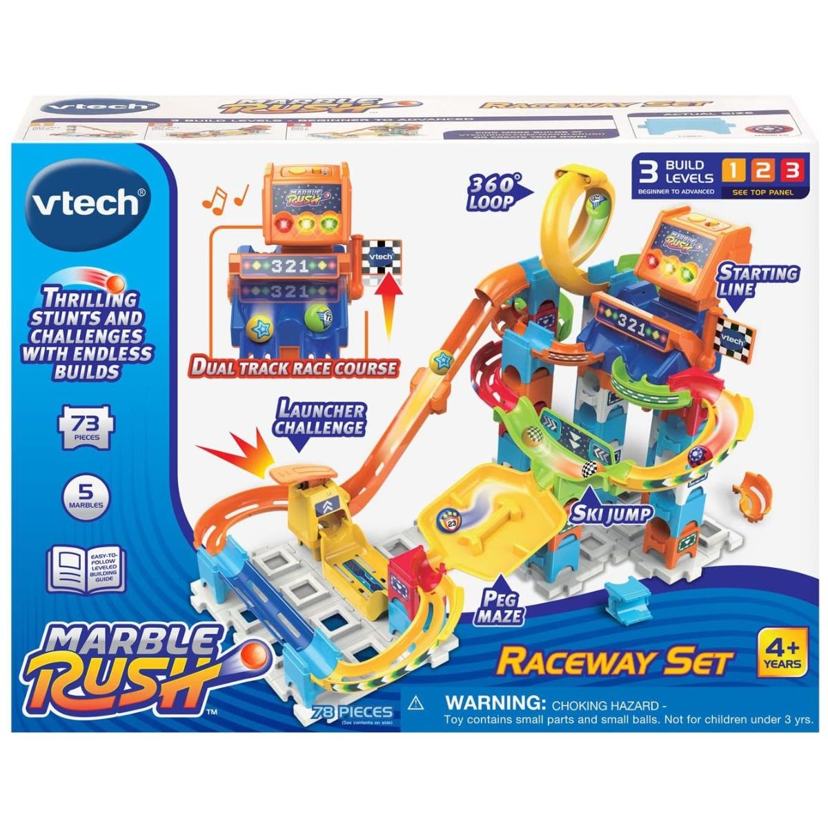VTech Marble Rush Raceway Set | NTUC FairPrice