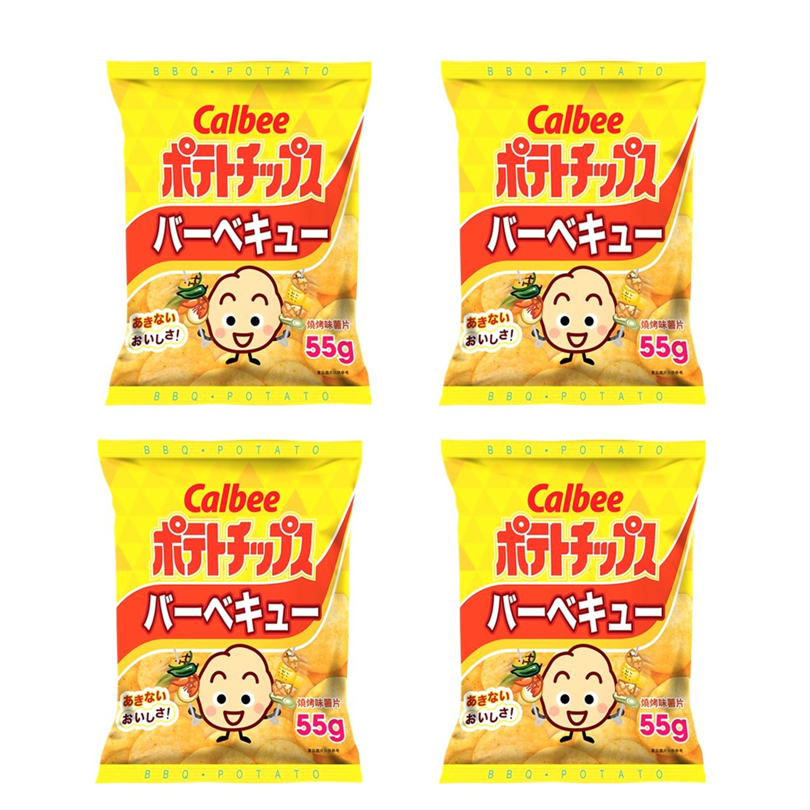 Calbee Bbq Potato Chips Bundle Of 4 | NTUC FairPrice