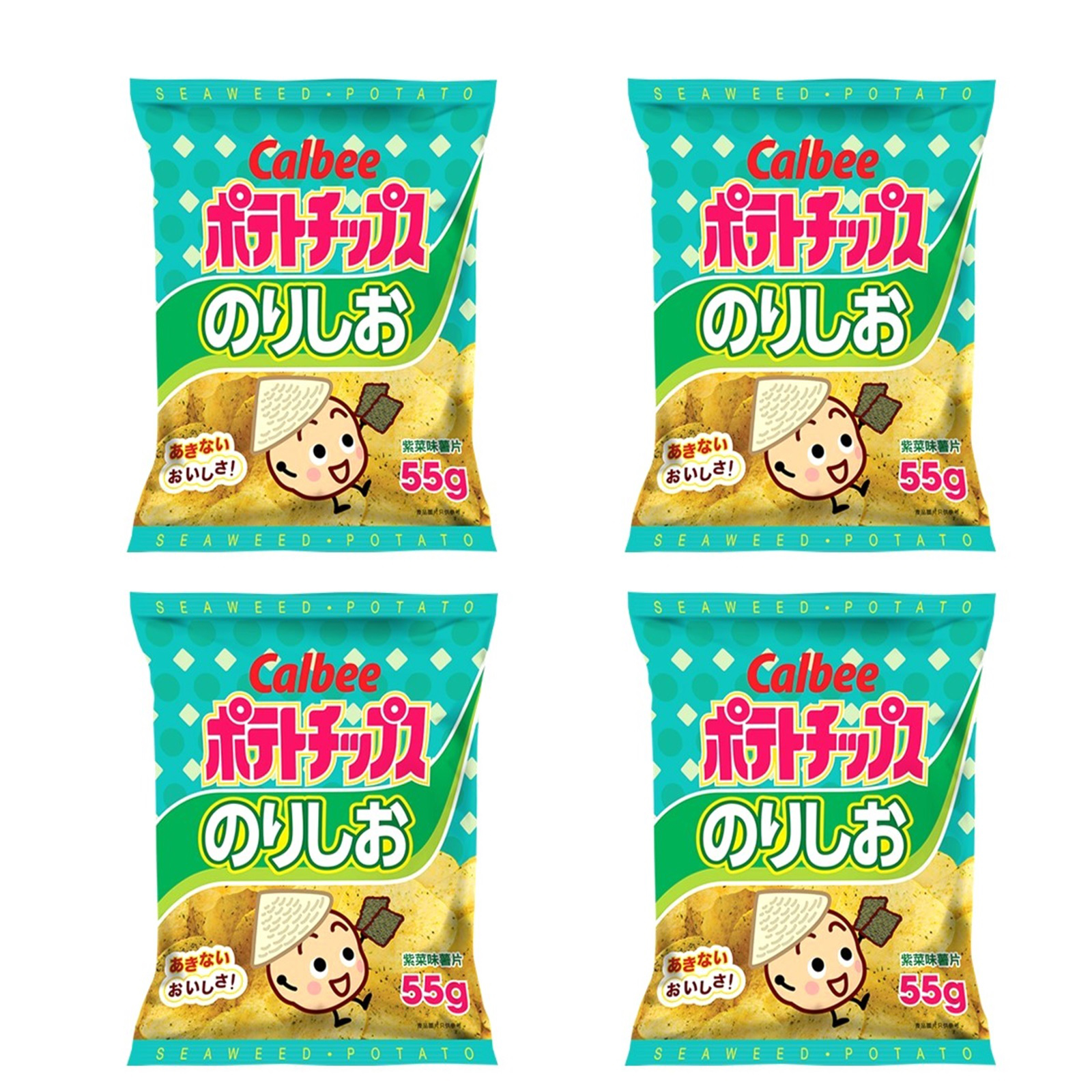 Calbee Seaweed Potato Chips Bundle Of 4 | NTUC FairPrice