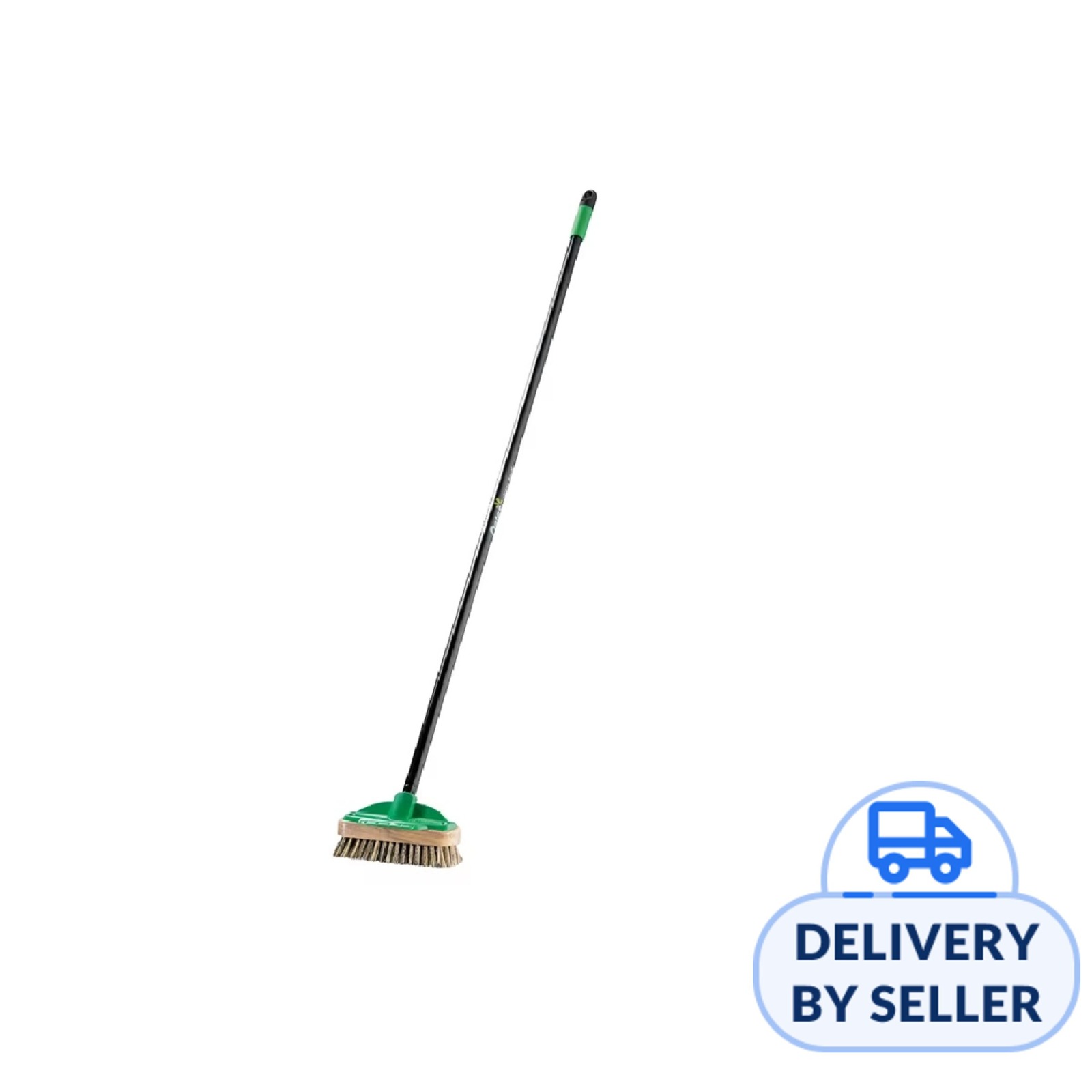 Oates Outdoor Deck Scrub 21cm with Handle Set - Black | NTUC FairPrice