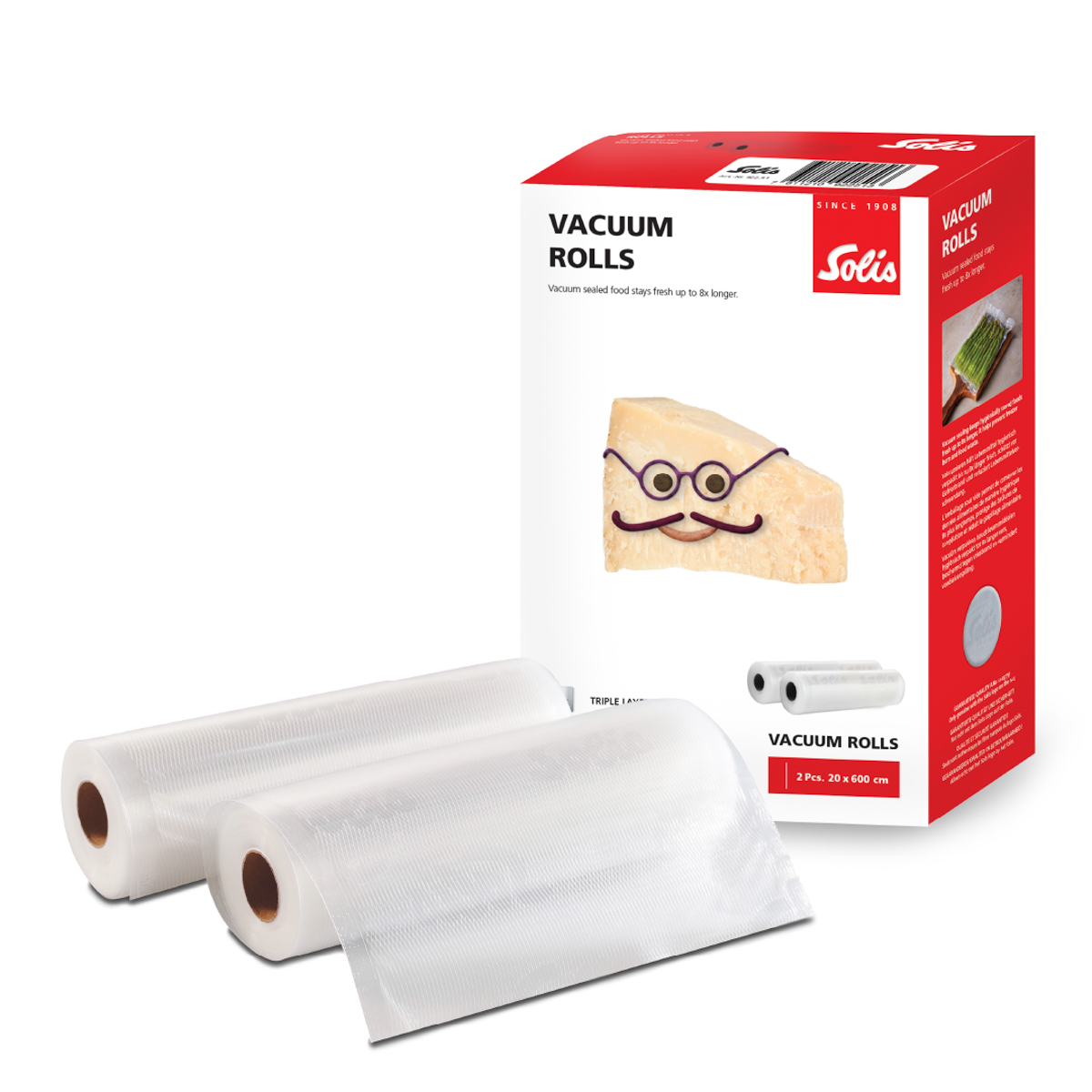 Solis Vacuum Rolls 20x600Cm 2 Rolls/Box | NTUC FairPrice