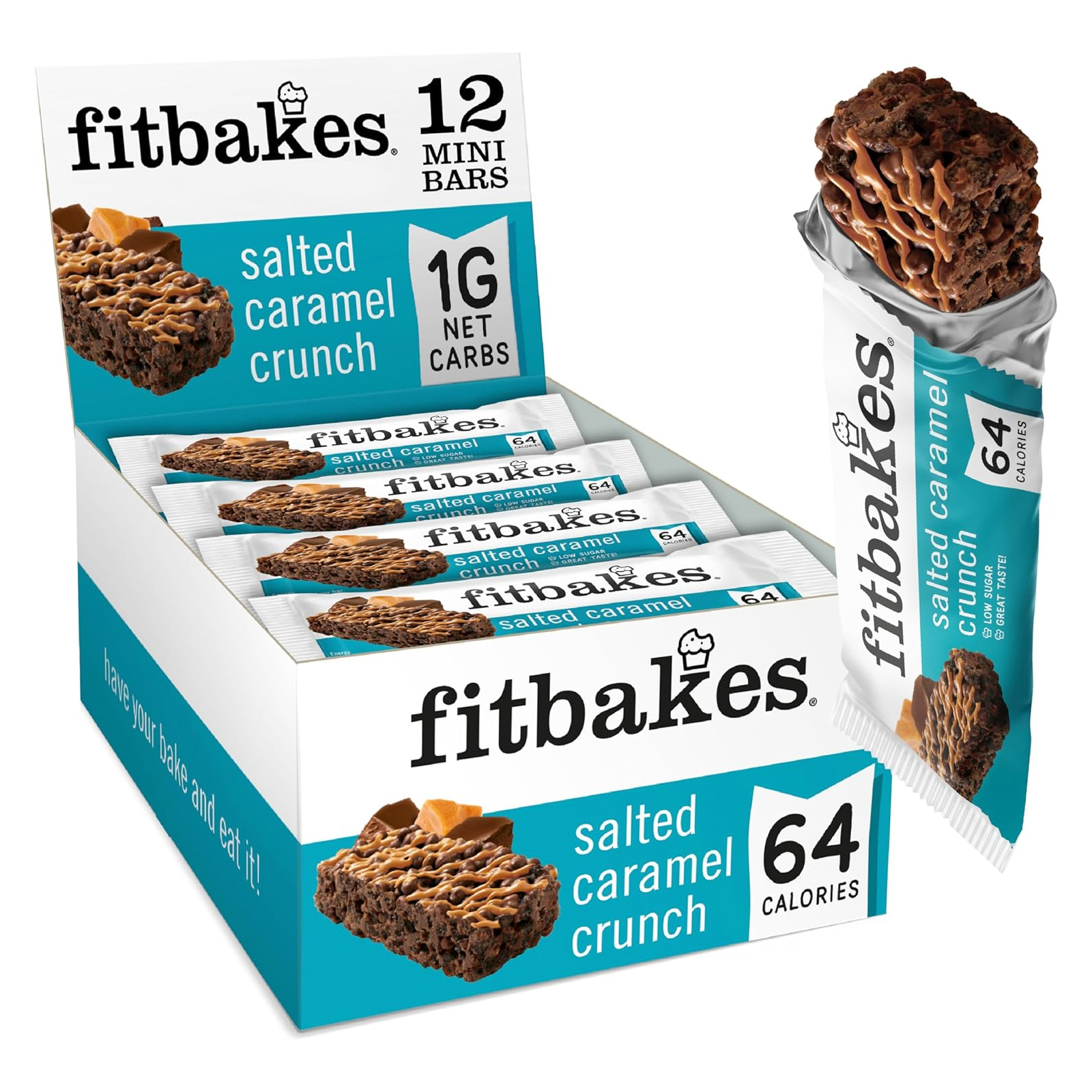 Fitbakes Salted Caramel Crunch Bar | NTUC FairPrice