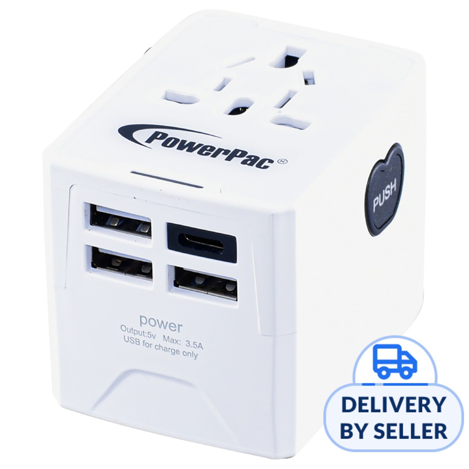 PowerPac Multi Travel Adapter (PP7980) | NTUC FairPrice