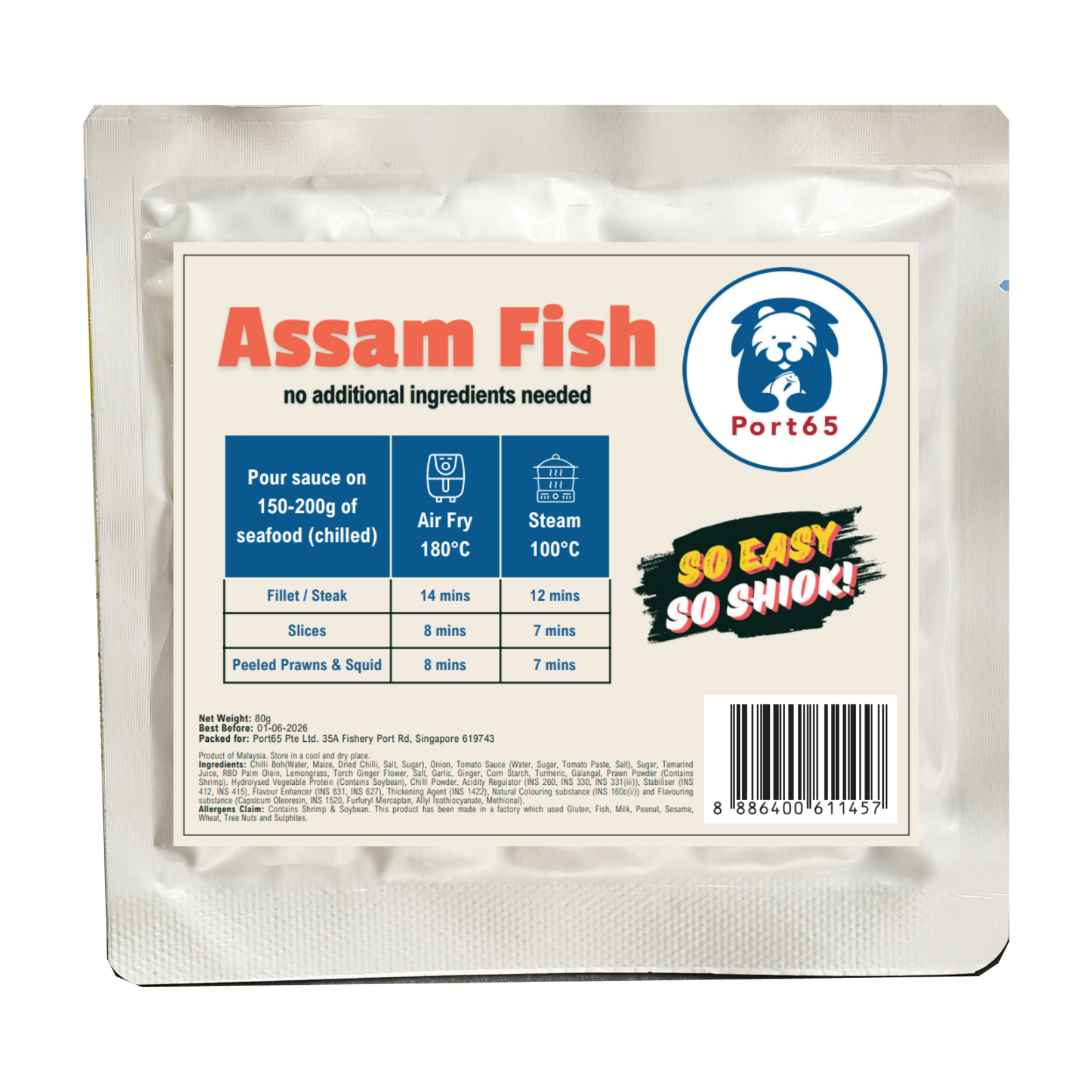 Port65 Assam Fish Sauce | NTUC FairPrice