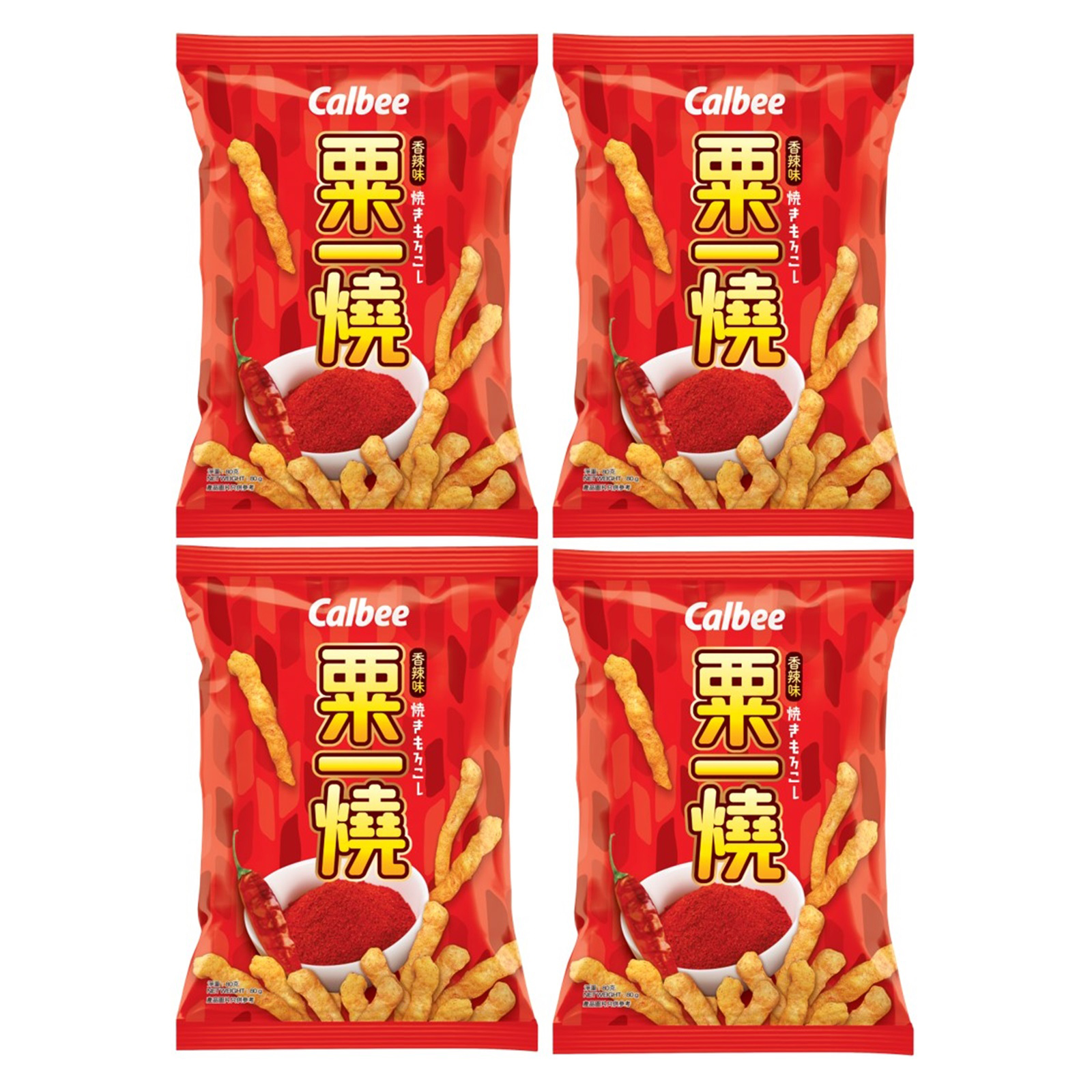 Calbee Grill A Corn Hot & Spicy - Bundle of 4 | NTUC FairPrice