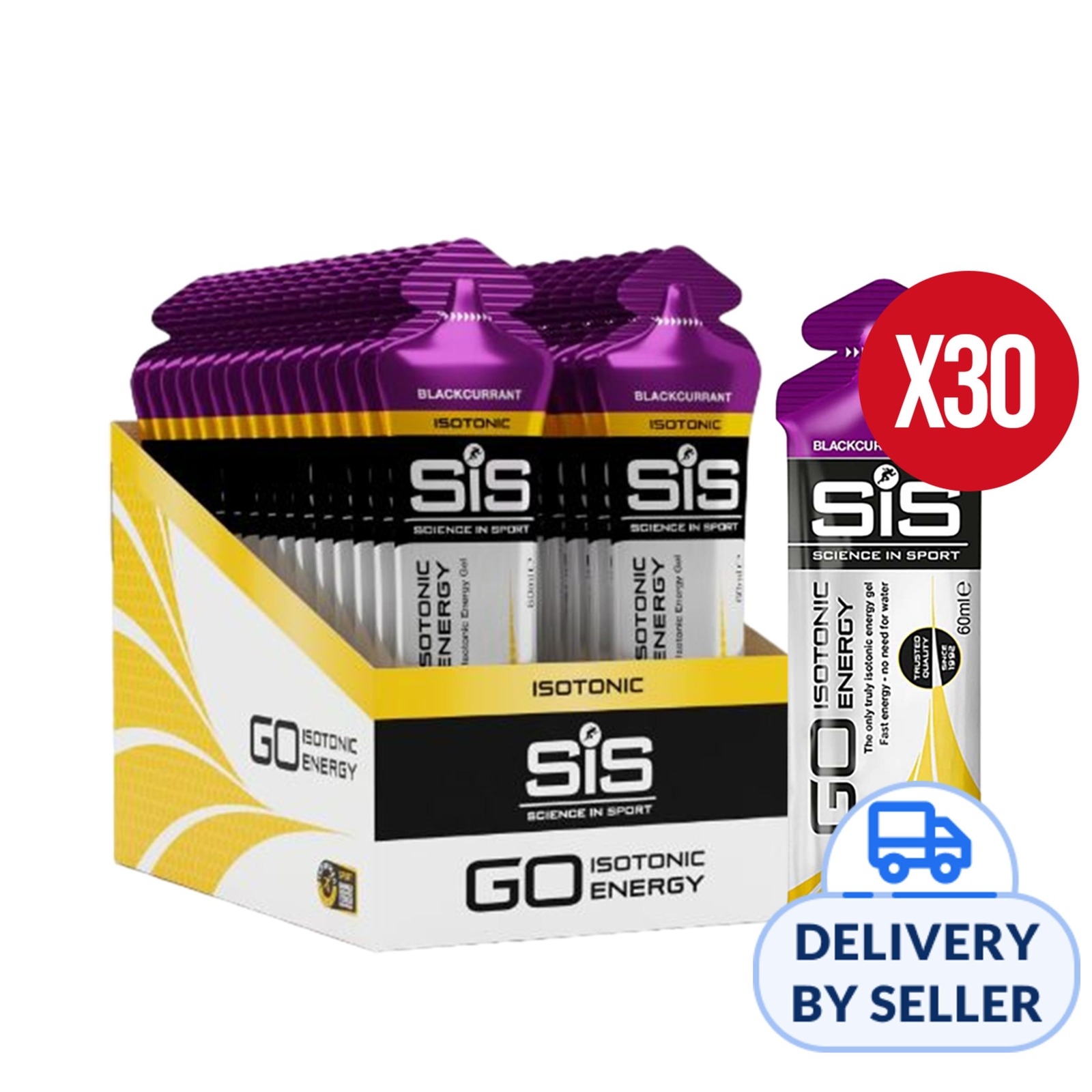 Science In Sport SiS GO Isotonic Energy Gels - Blackcurrant | NTUC ...
