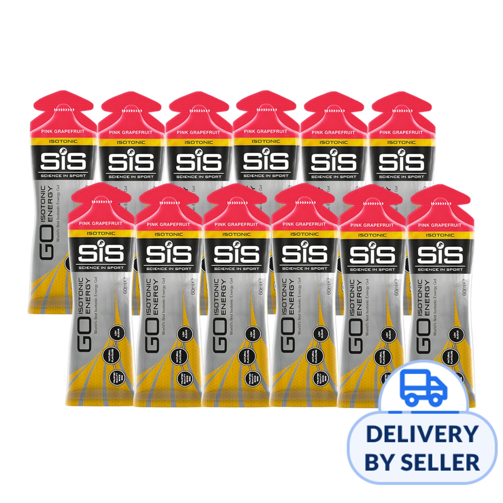 Science In Sport SiS GO Isotonic Energy Gels Pink Grapefruit | NTUC ...