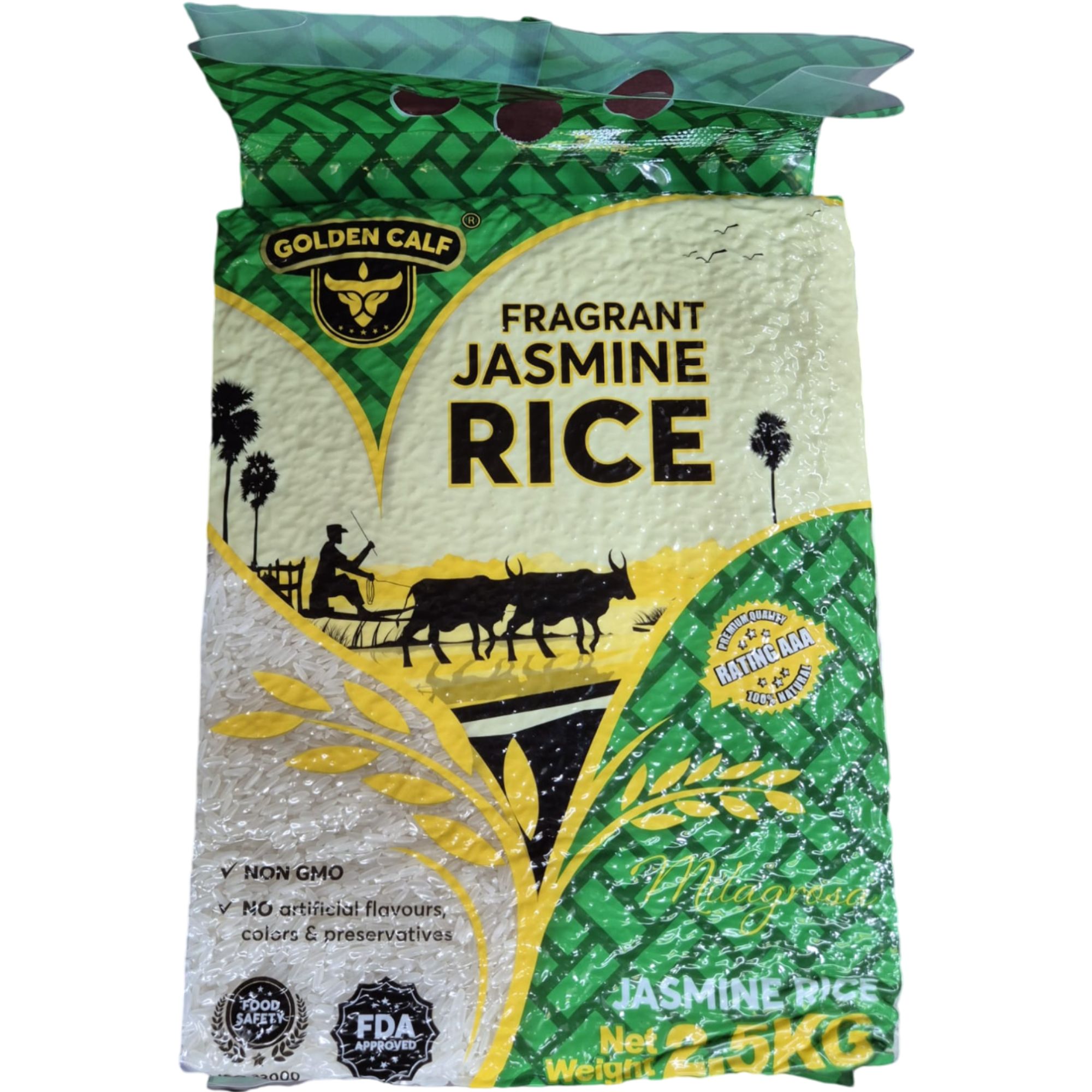 Mr Bazaar Golden Calf Fragrant Jasmine Rice | NTUC FairPrice