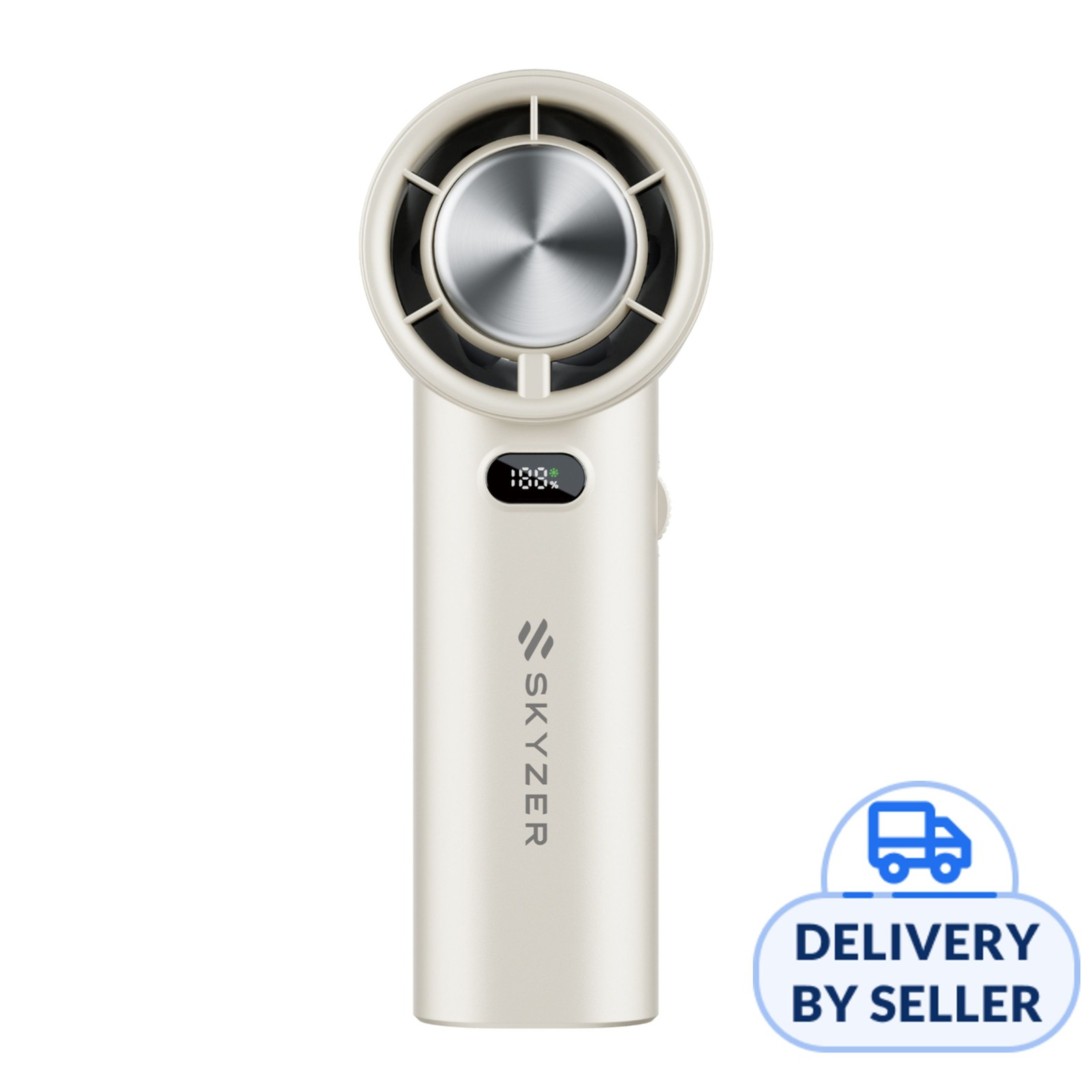 Skyzer 6400MAH Portable Fan - White | NTUC FairPrice