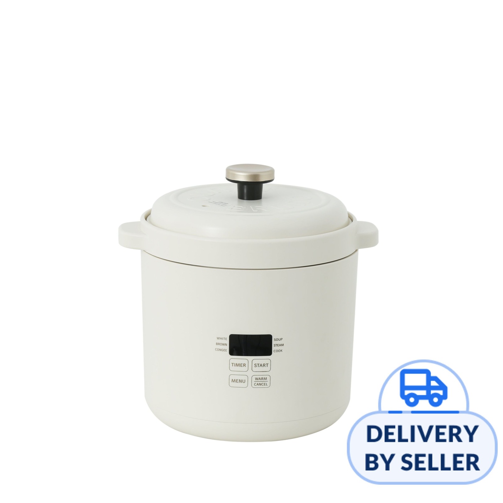BRUNO Mini Rice Cooker - Ivory | NTUC FairPrice