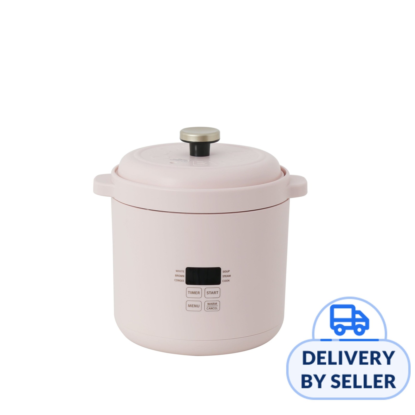 BRUNO Mini Rice Cooker - Pink | NTUC FairPrice