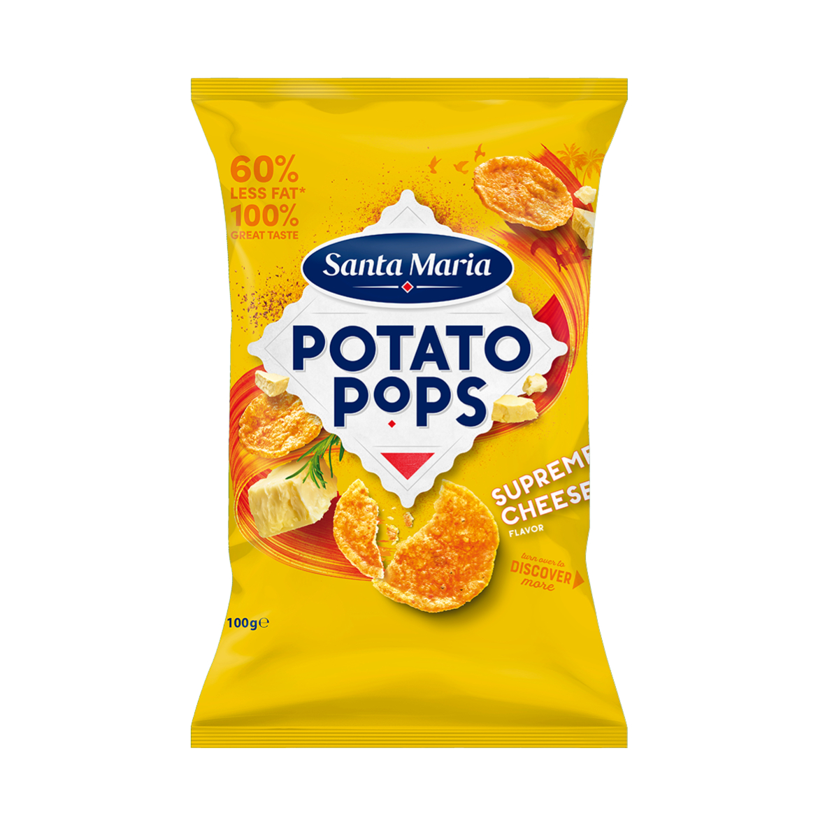 Santa Maria Potato Pops Supreme Cheese | NTUC FairPrice