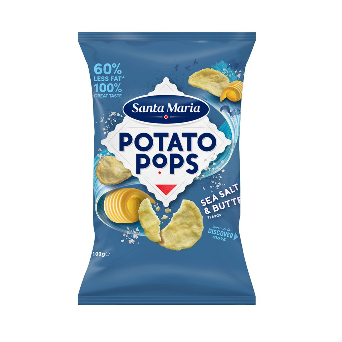 Santa Maria Potato Pops Sea Salt & Butter | NTUC FairPrice