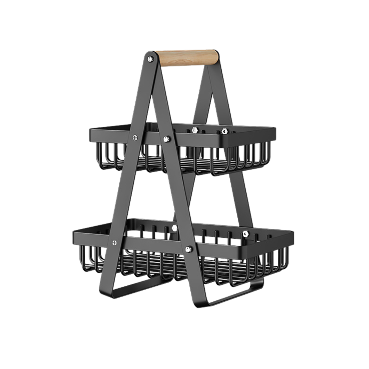 Multifunctional Storage Rack - Pyramid 2 Tier | NTUC FairPrice