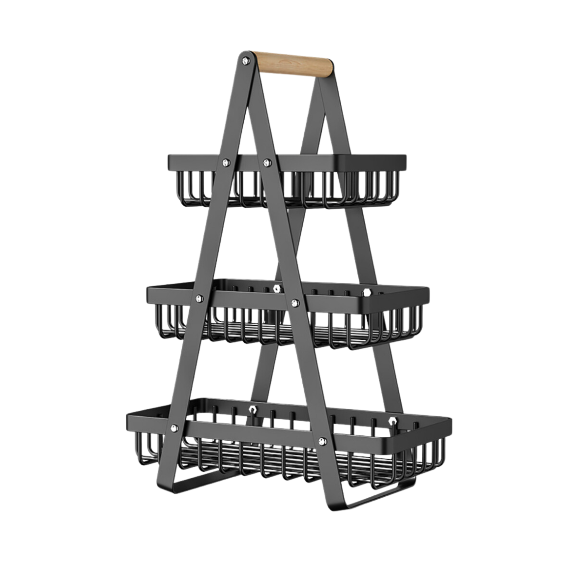 Multifunctional Storage Rack - Pyramid 3 Tier | NTUC FairPrice