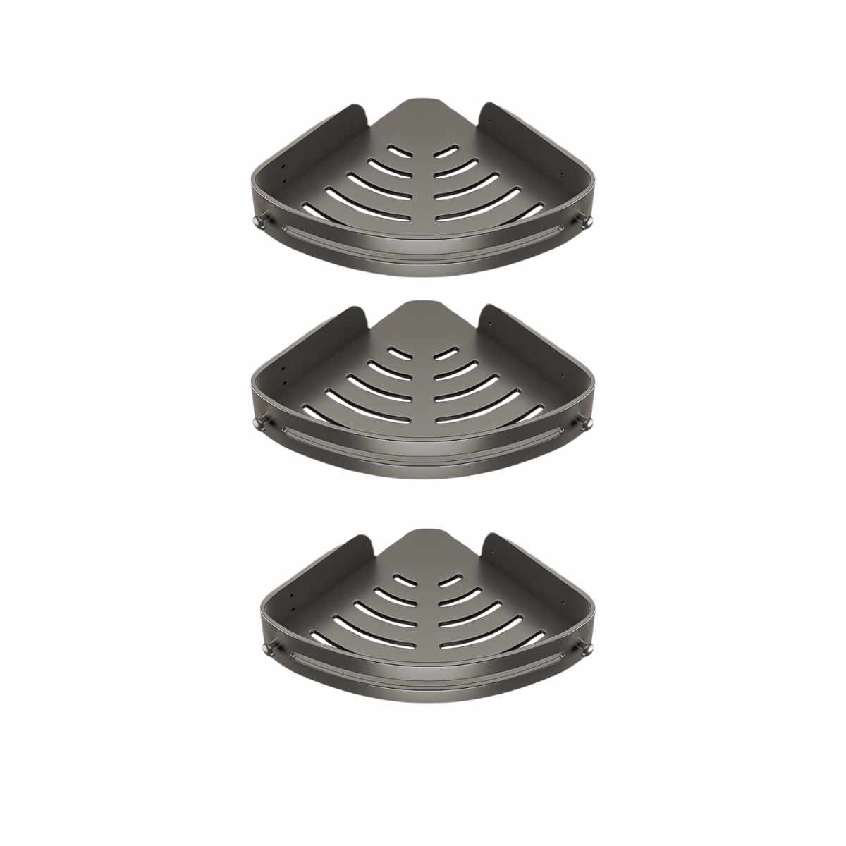 Bathroom Storage Rack - Triangular 3 Tier | NTUC FairPrice