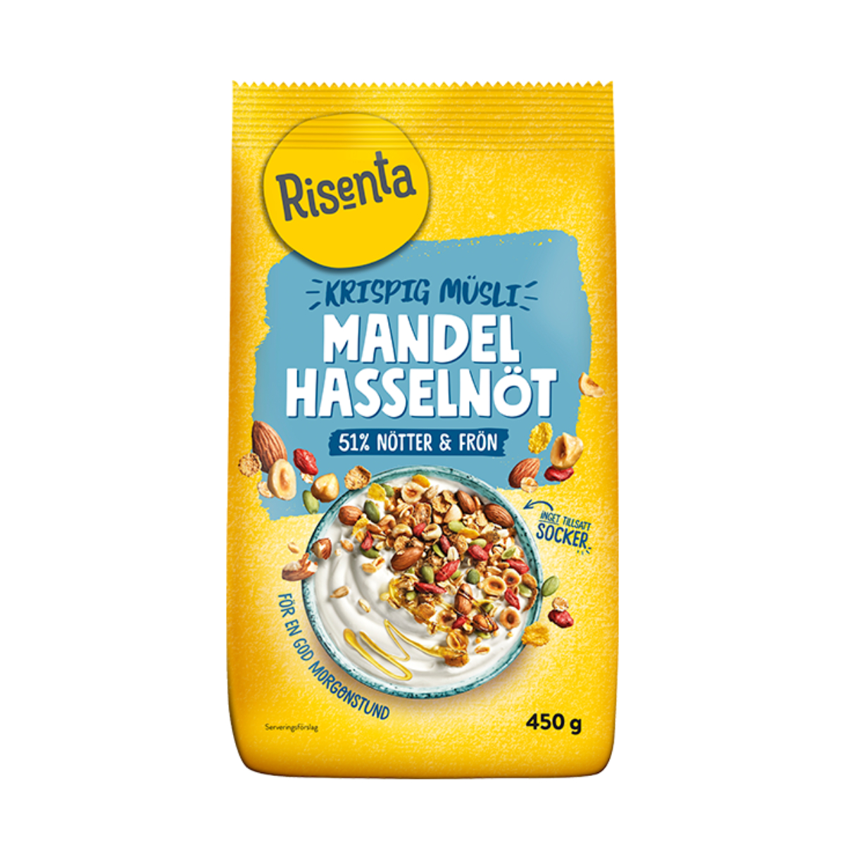 Risenta Crispy Muesli Almond Hazelnut | NTUC FairPrice