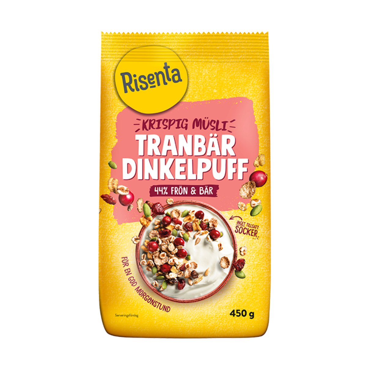 Risenta Crispy Muesli Cranberry Drinkelpuff | NTUC FairPrice