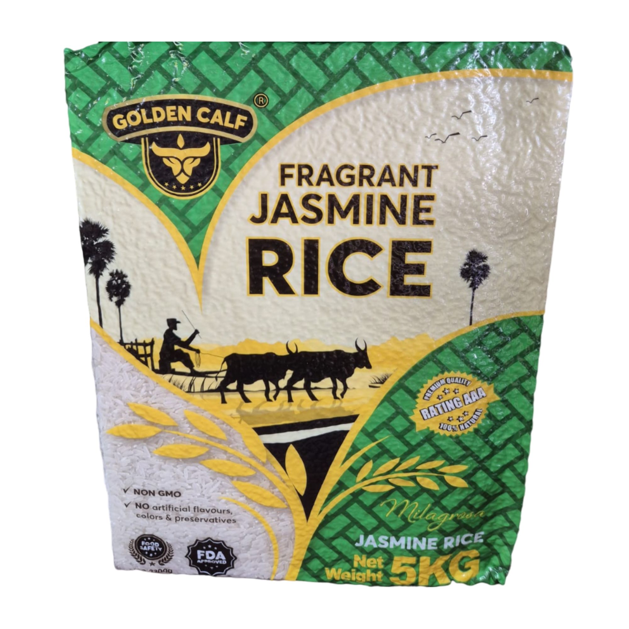 Mr Bazaar Golden Calf Fragrant Jasmine Rice | NTUC FairPrice