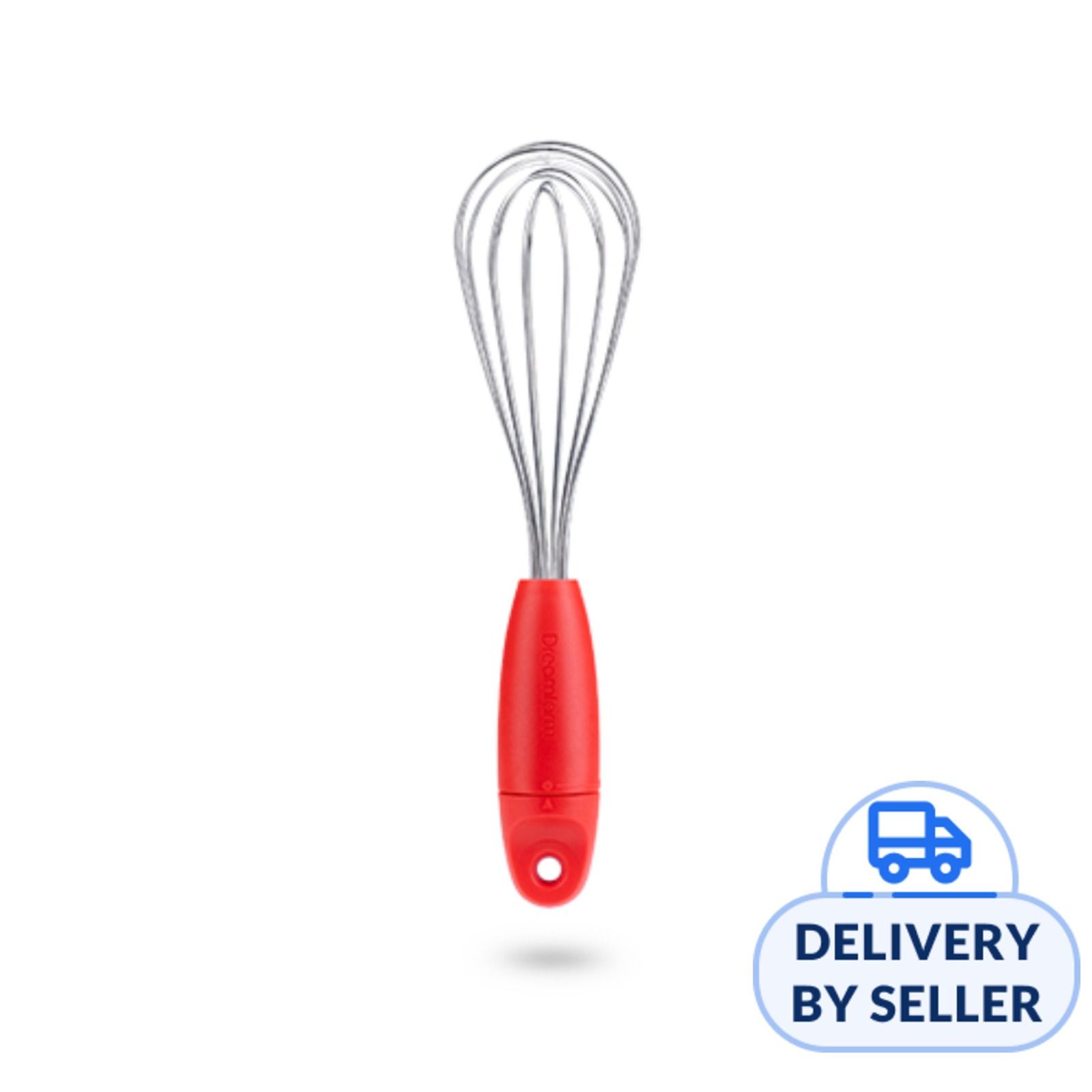 DreamFarm SS Nylon Whisk L23Cm - Red (Mini Flisk) | NTUC FairPrice
