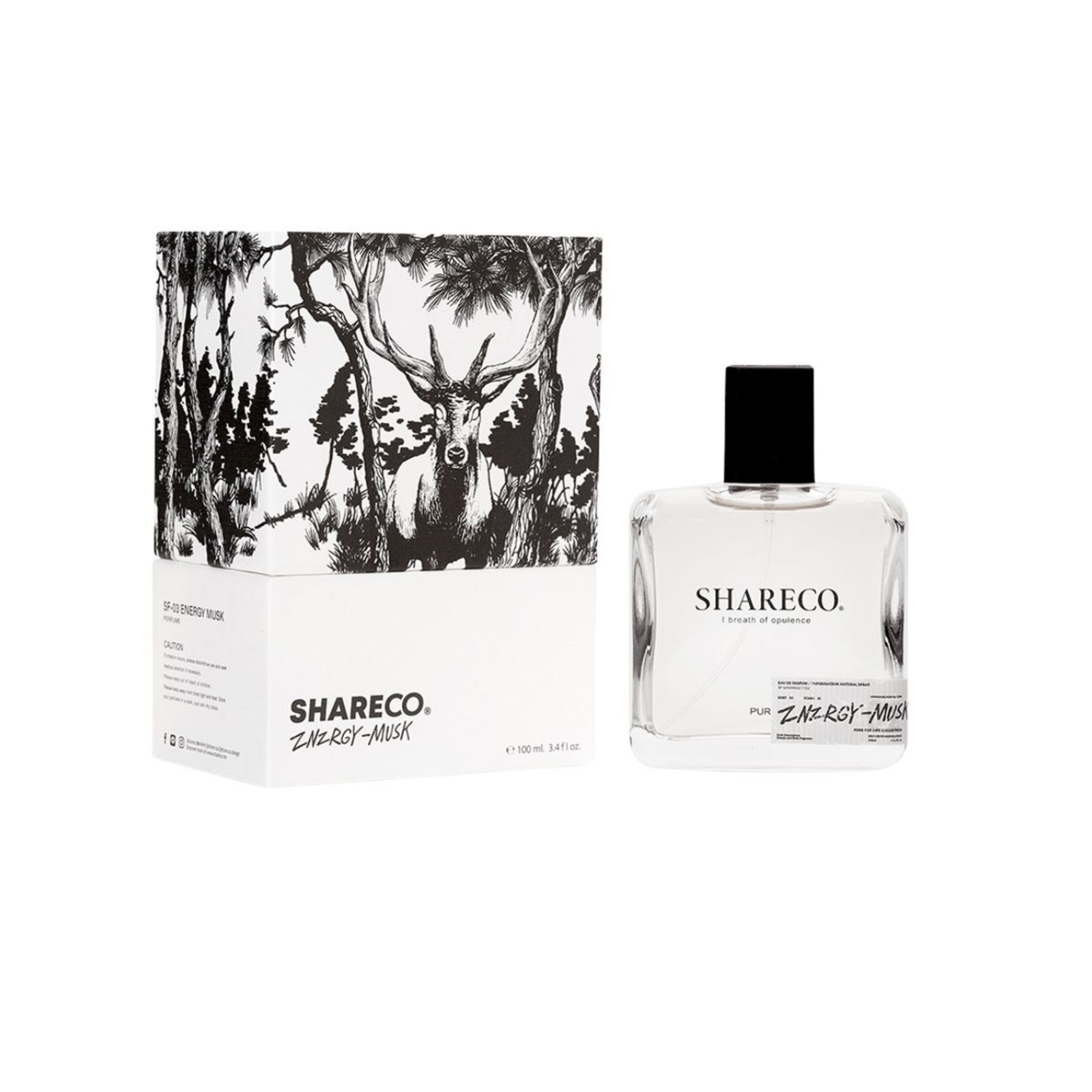Shareco EDP Perfume - Znzrgy-Musk | NTUC FairPrice