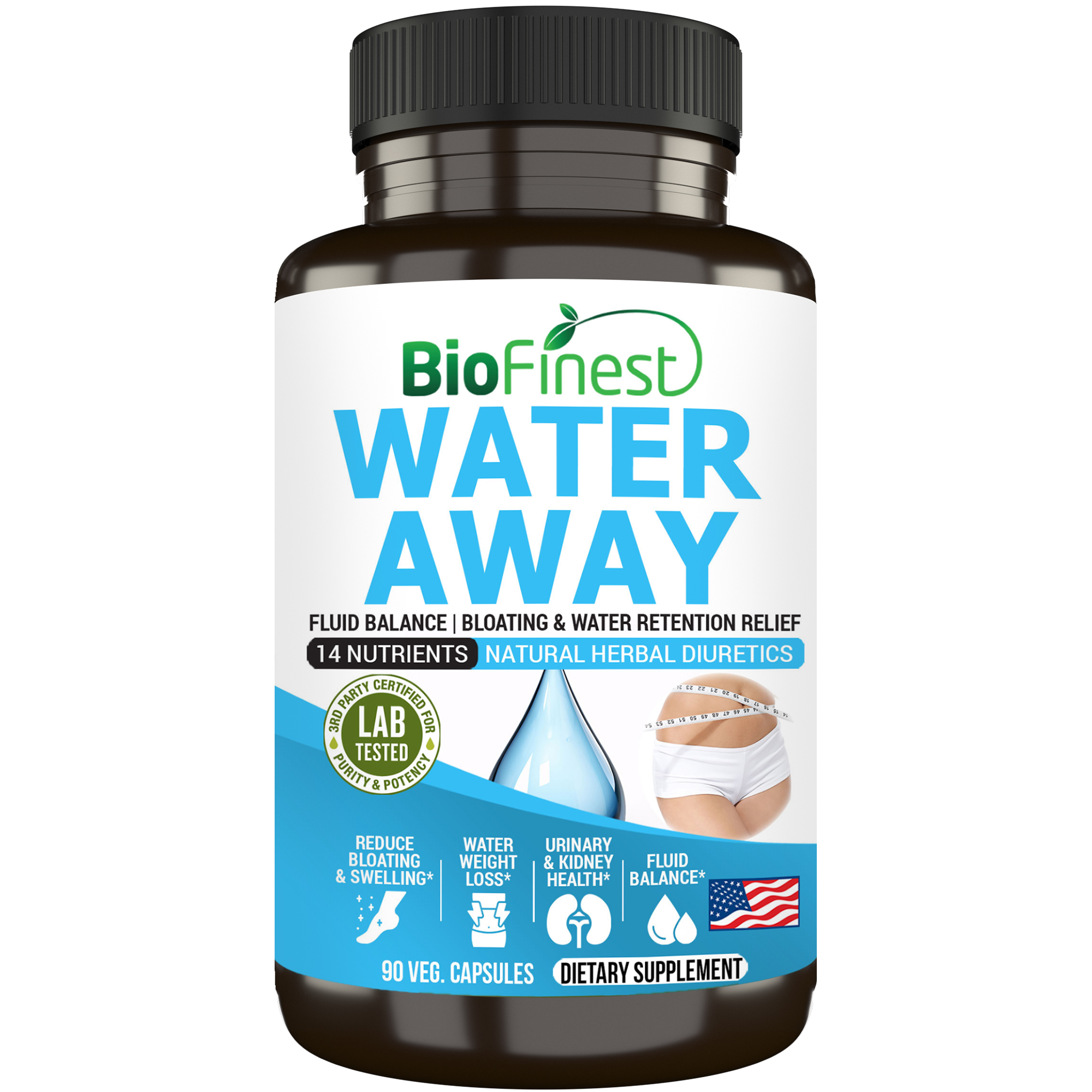 Water Away Supplement Fluid Balance Water Retention Bloating | NTUC ...