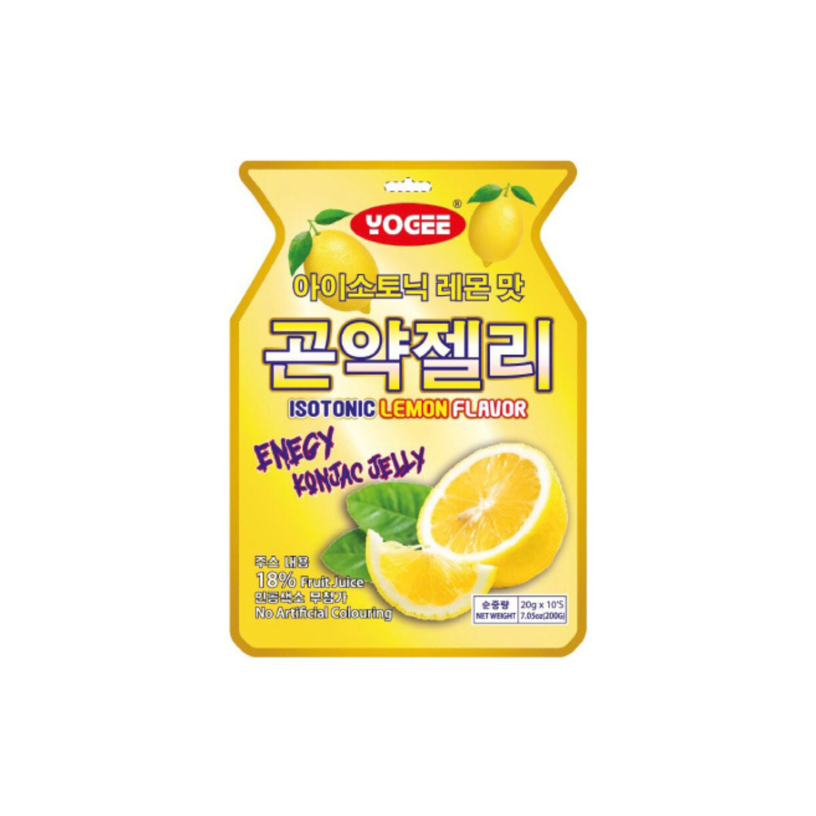 Yogee Konjac Jelly - Isotonic Lemon Flavour | NTUC FairPrice