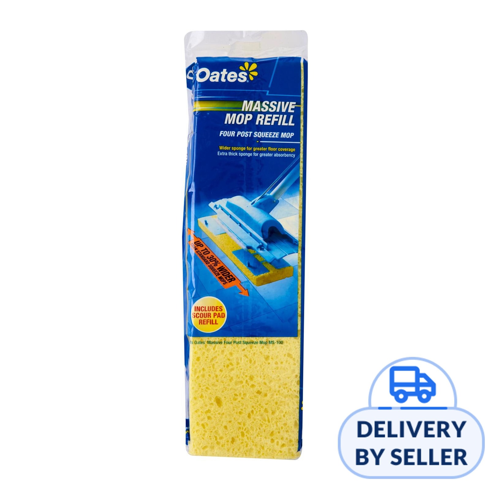 Oates Massive Four Post Spring Action Squeeze Mop - Refill | NTUC FairPrice