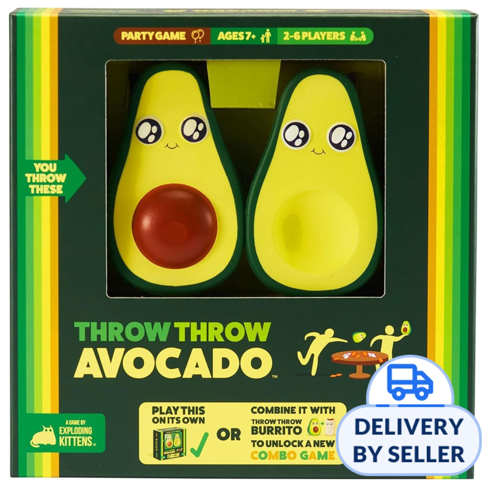 Throw Throw Avocado by Exploding Kittens | NTUC FairPrice