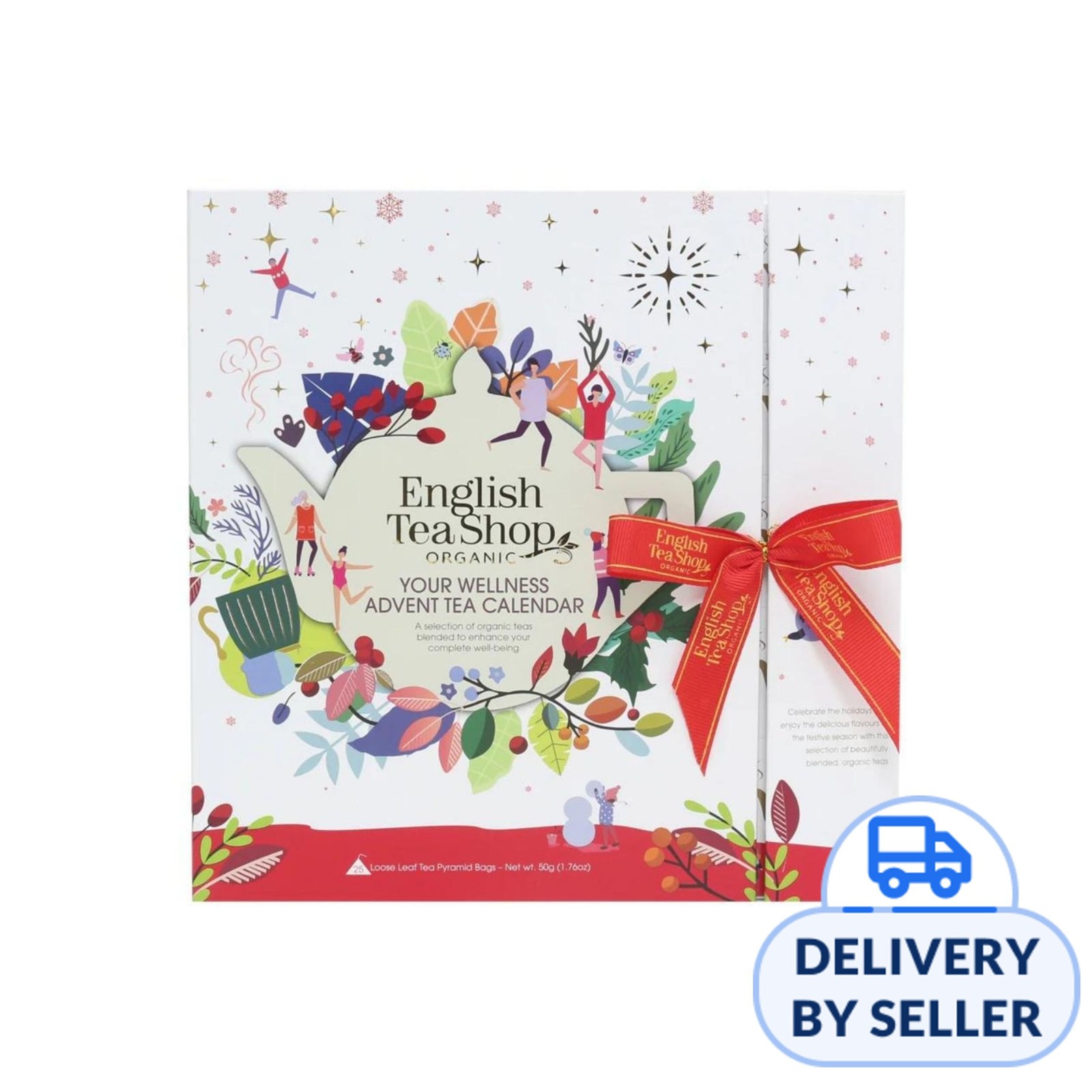 English Tea Shop Advent Calendar - White Book Style | NTUC FairPrice