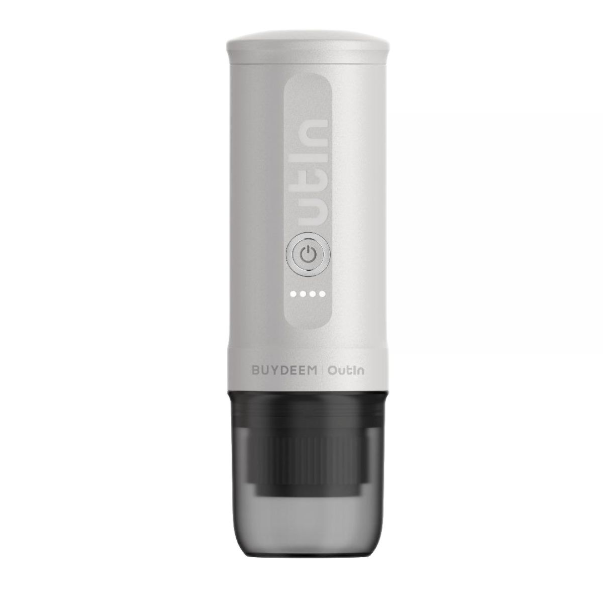 Outin x Buydeem Nano Portable Espresso Machine - Oat White | NTUC FairPrice