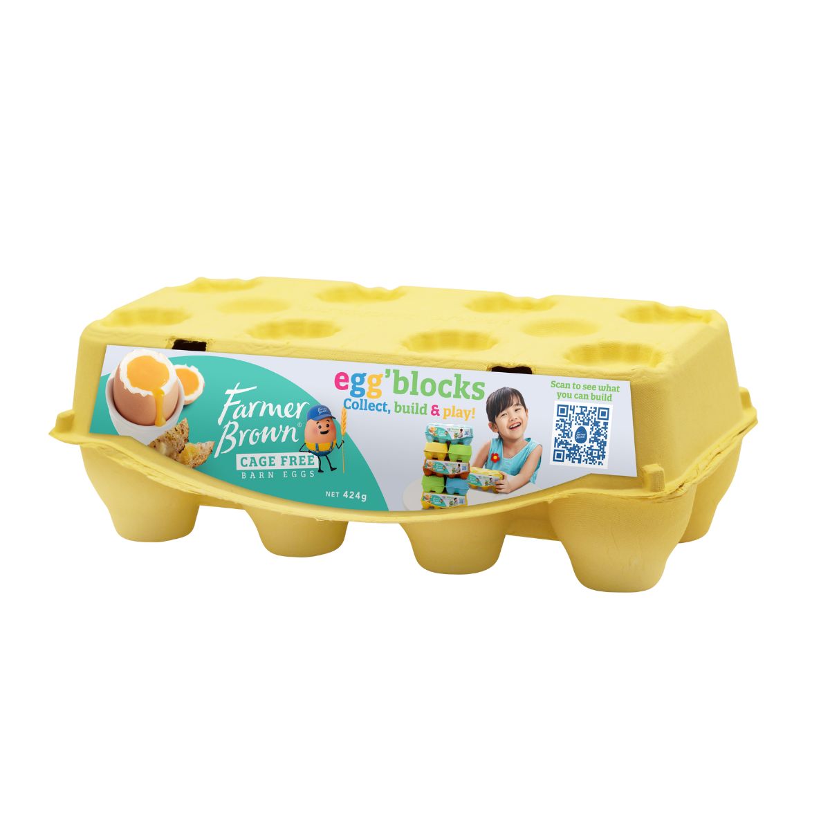Farmer Brown Cage Free Barn Egg Blocks | NTUC FairPrice