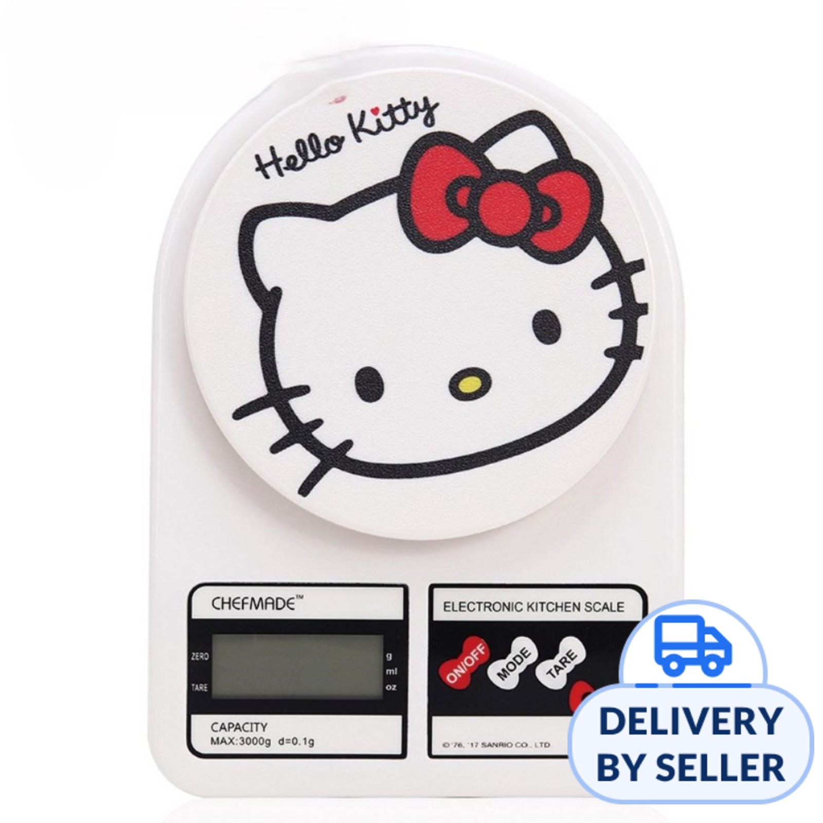 Chefmade Hello Kitty Electronic Kitchen Scale | NTUC FairPrice