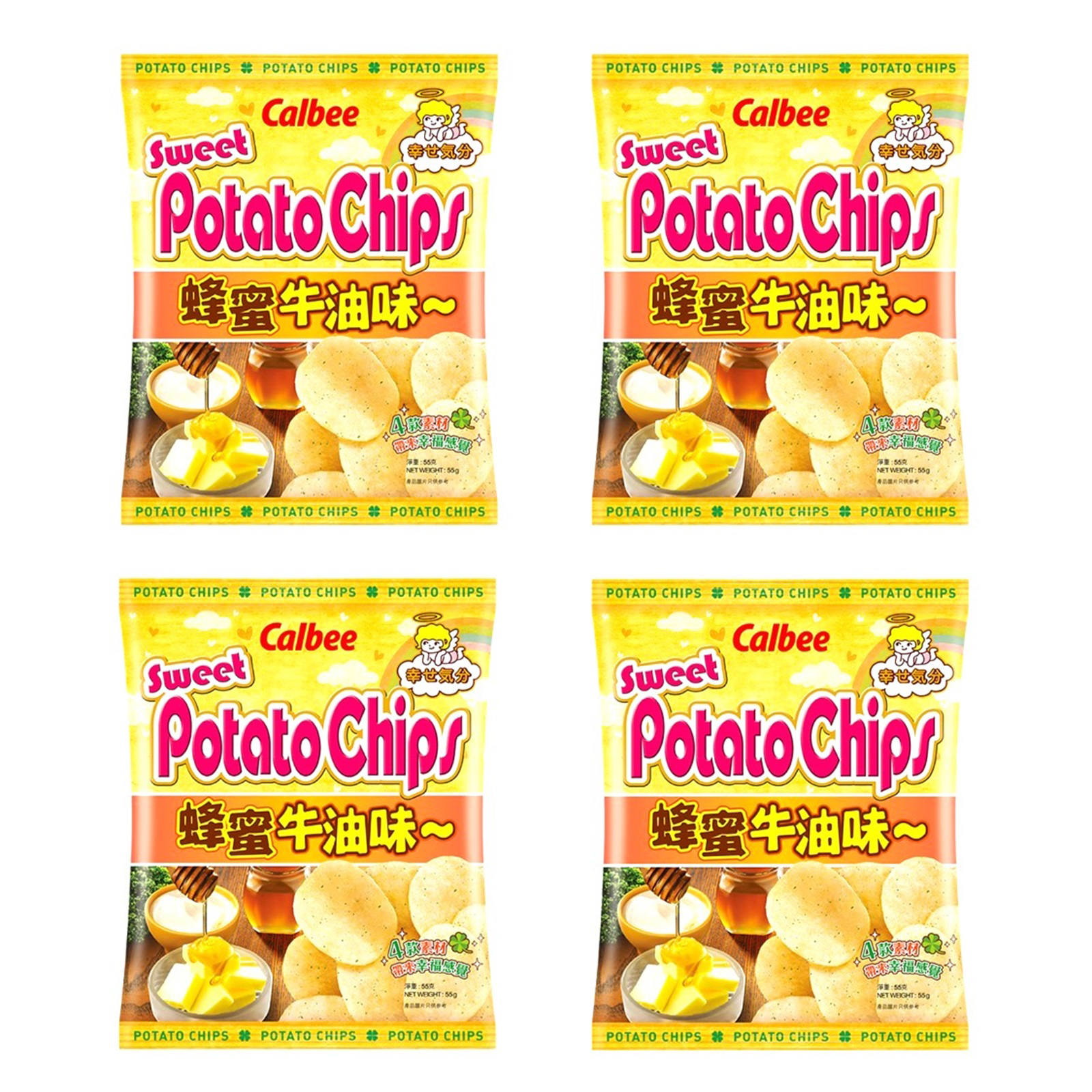 Calbee Potato Chips - Honey Butter (Bundle of 4) | NTUC FairPrice