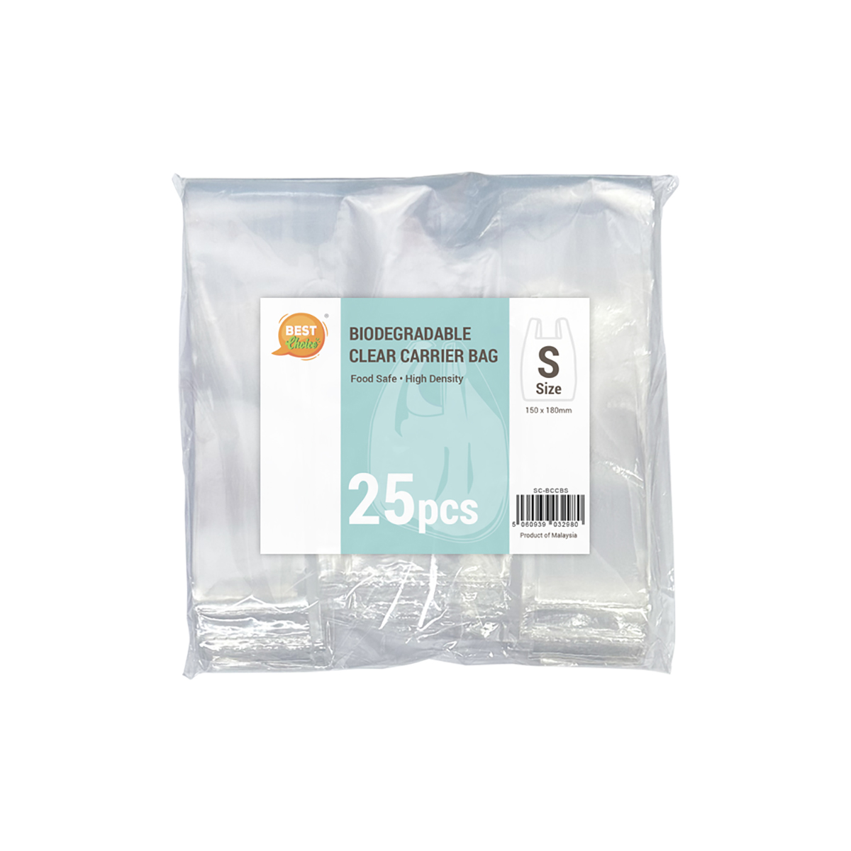 Biodegradable Clear Carrier Bag - S | NTUC FairPrice