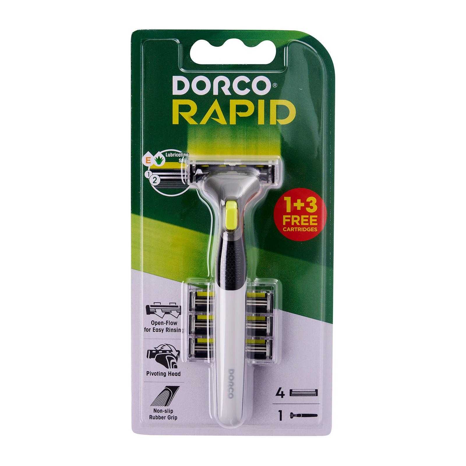 Dorco Pace 2 - System 2 Blade Razor with 3 Refill Cartridges | NTUC ...