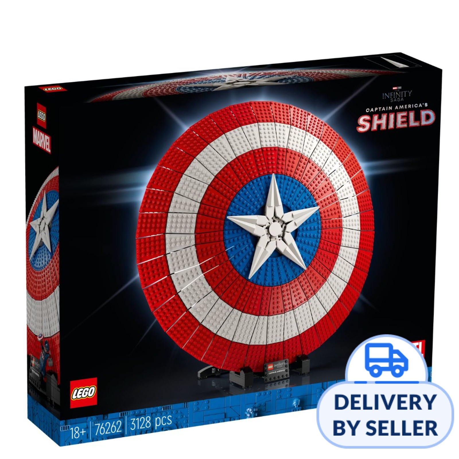 LEGO 76262 Marvel Captain America’s Shield | NTUC FairPrice