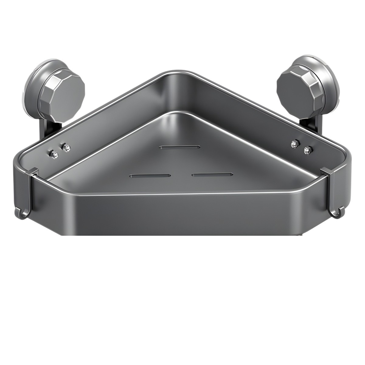 Suction Cup Triangle Shelf Corner Racks kitchen bathroom | NTUC FairPrice