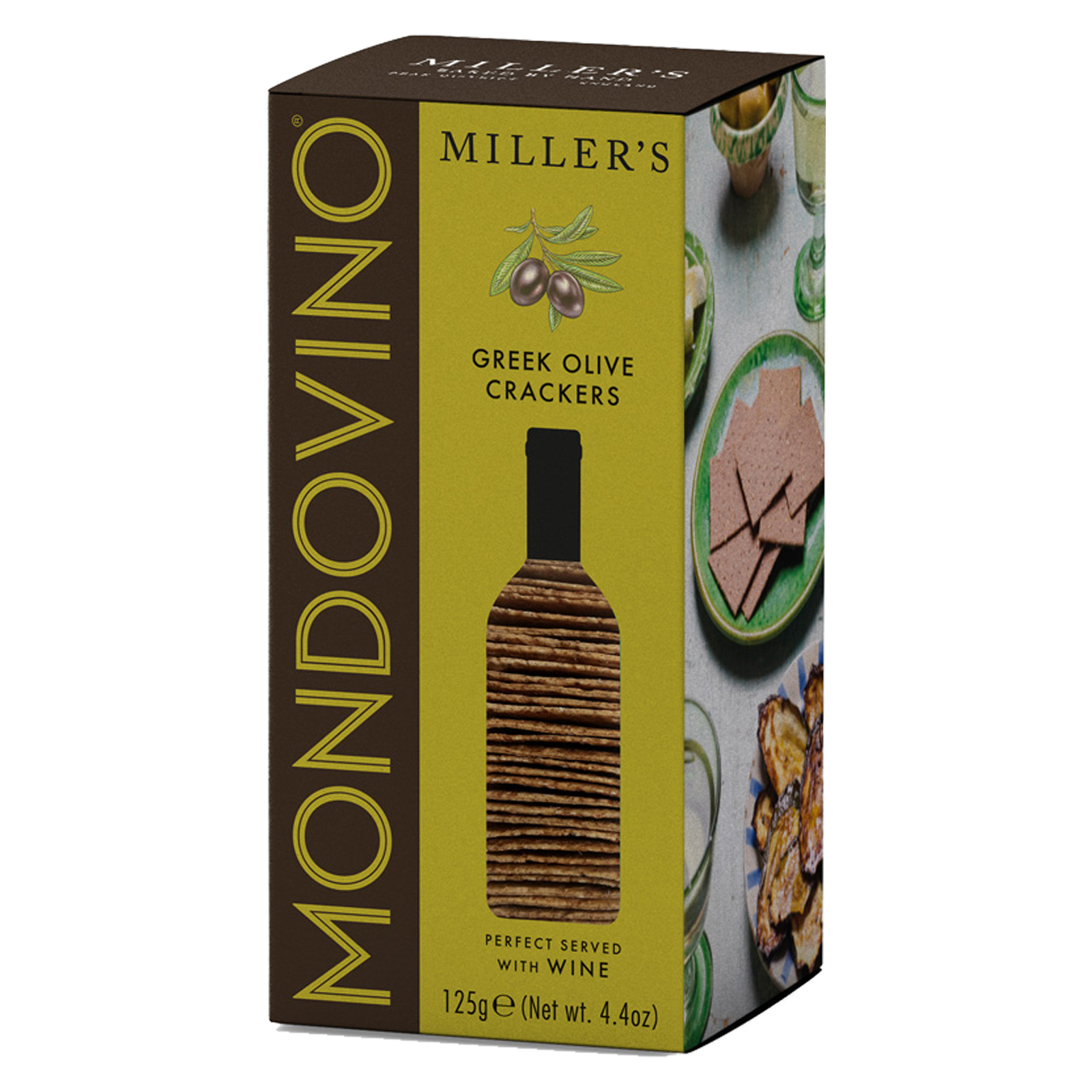 Miller's Mondovino Greek Olive Crackers | NTUC FairPrice