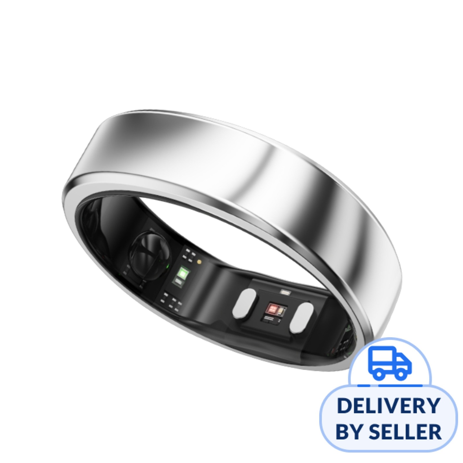 RingConn Smart Ring Gen 2 - Silver, Size 11 | NTUC FairPrice