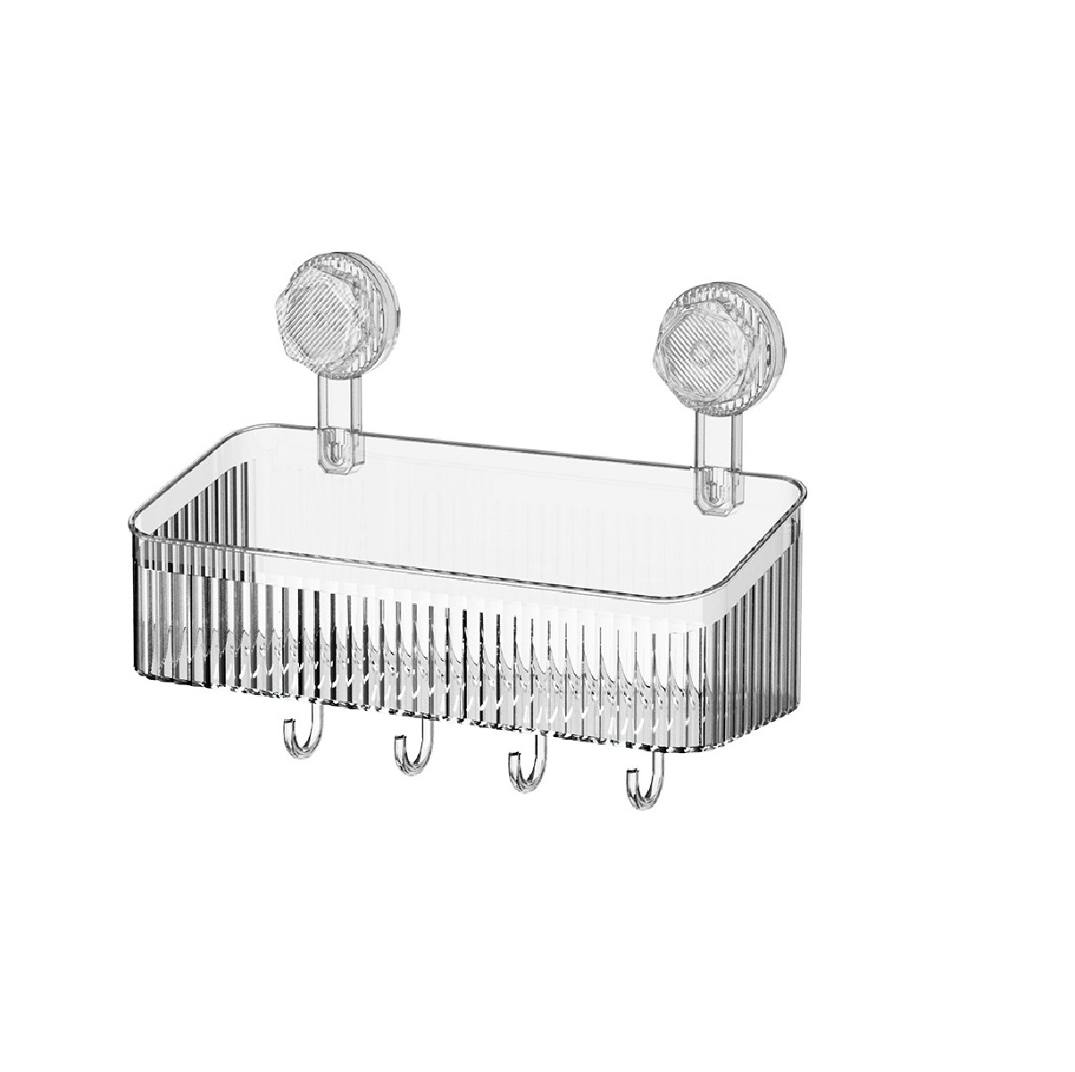 Multifunctional Kitchen Toilet Storage Rack - Transparent | NTUC FairPrice