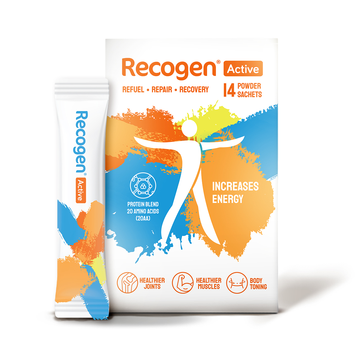 Recogen Active Collagen & Whey Protein Isolate Powder | NTUC FairPrice