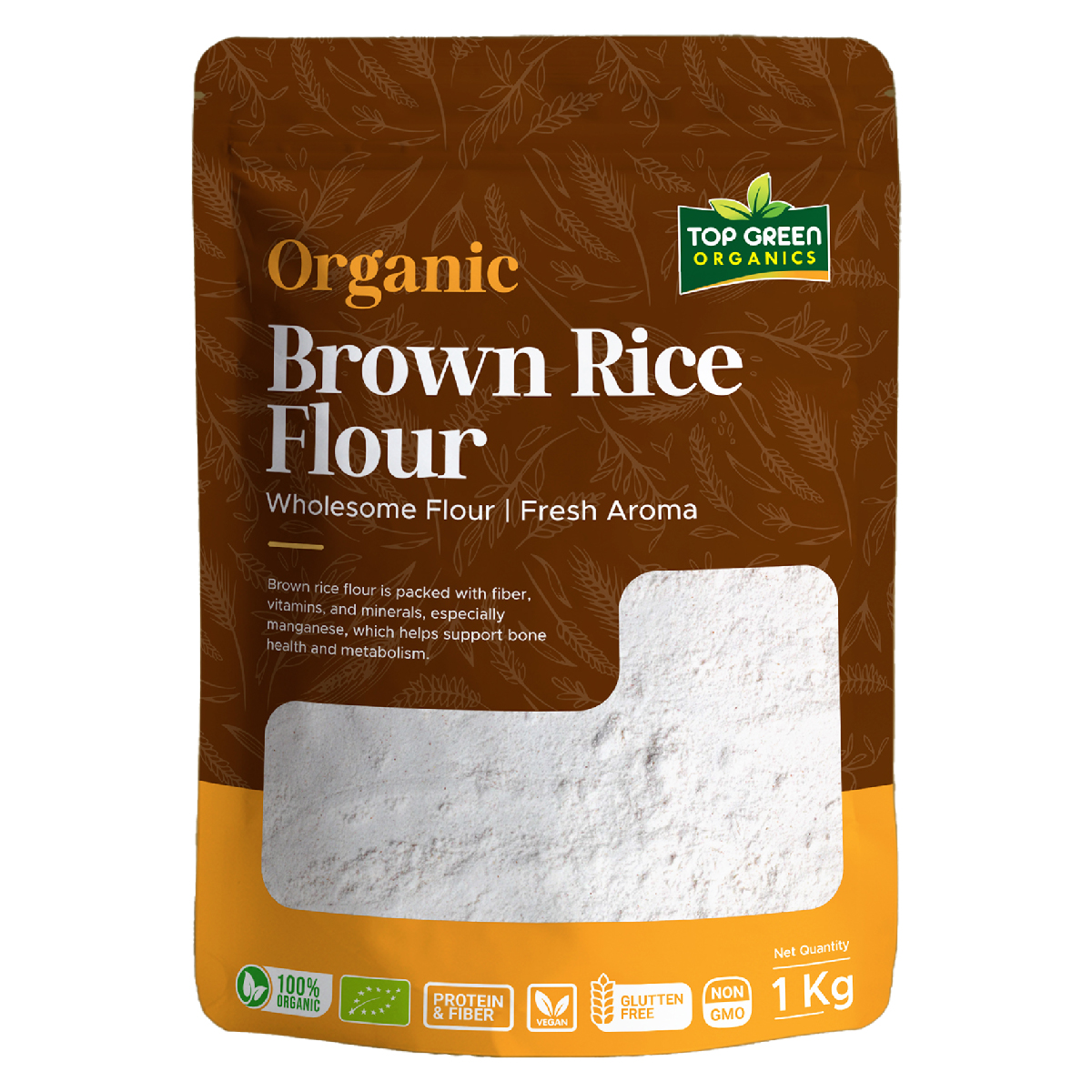 Top Green Organic Brown Rice Flour | NTUC FairPrice