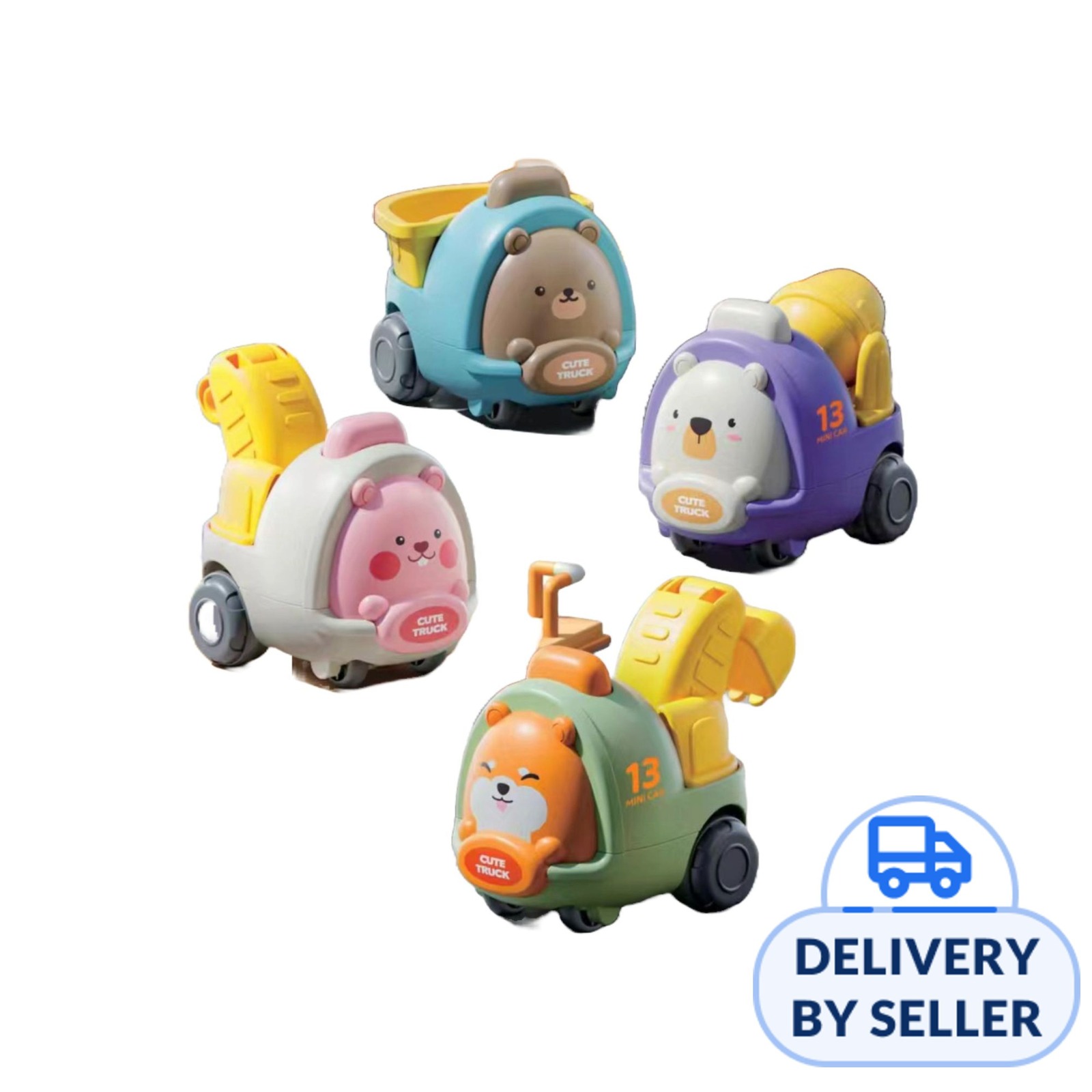 Maya & Friends Cute Animals Engineering Vehicles | NTUC FairPrice