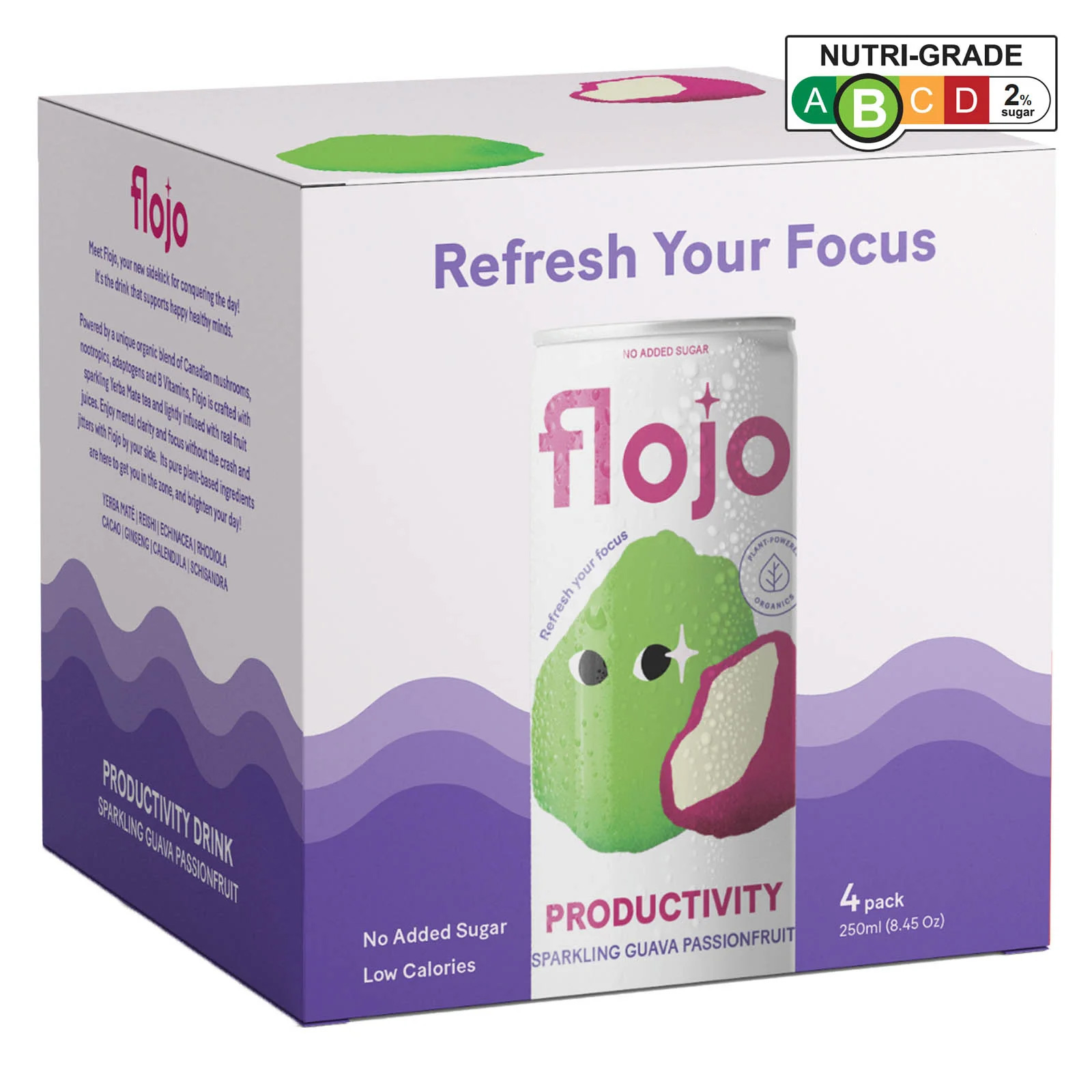 Flojo Sparkling Guava Passionfruit | NTUC FairPrice
